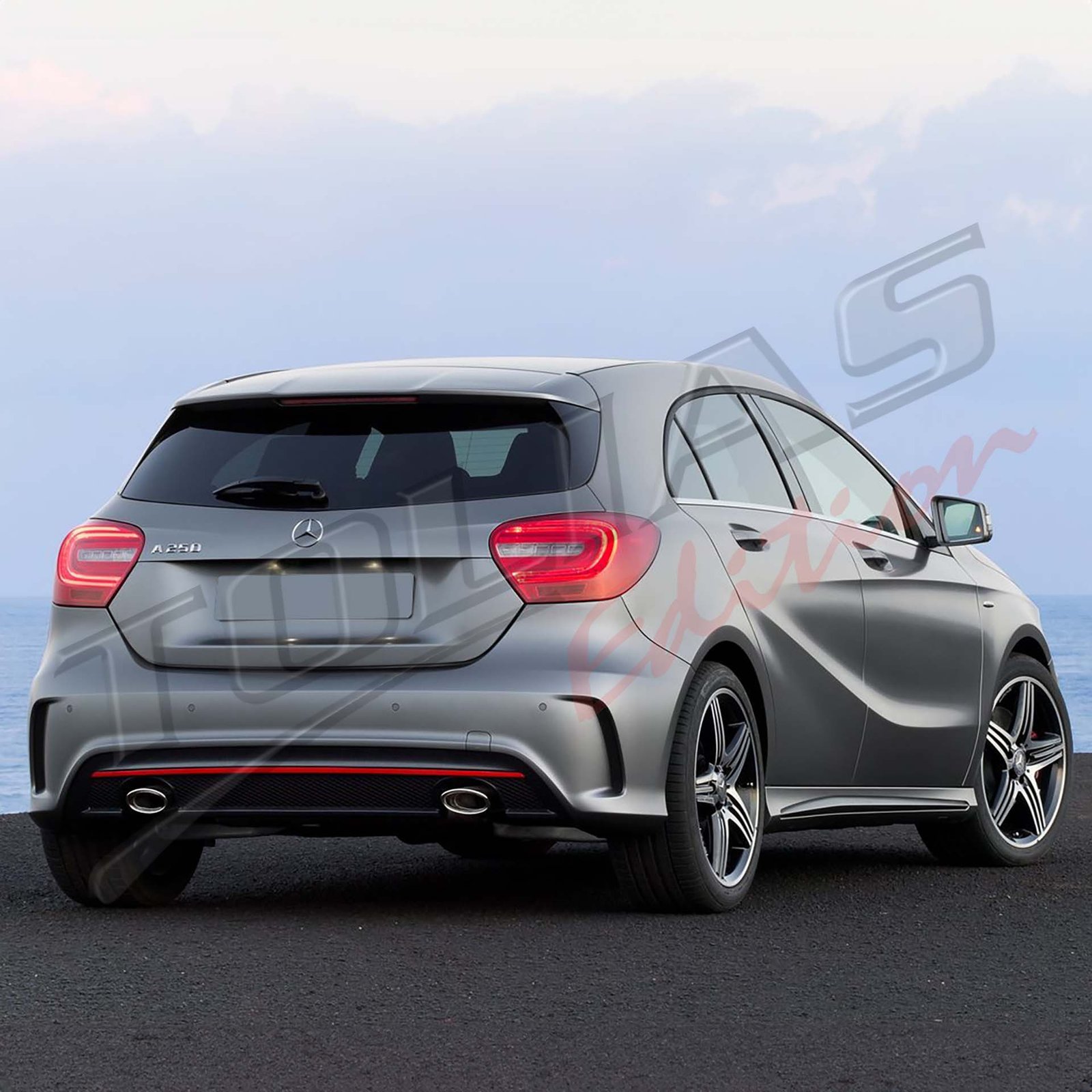 MERCEDES A CLASS W176 12-15 REAR BUMPER TYPE AMG 250