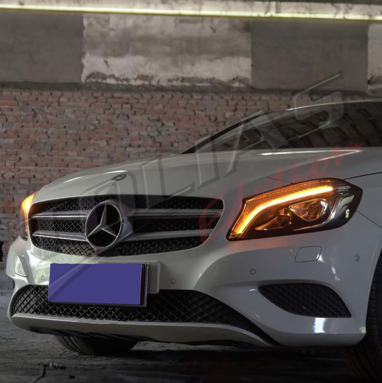 MERCEDES A CLASS W176 12-15 & 15-18 HEADLIGHTS TYPE UPGRADE FOR XENON