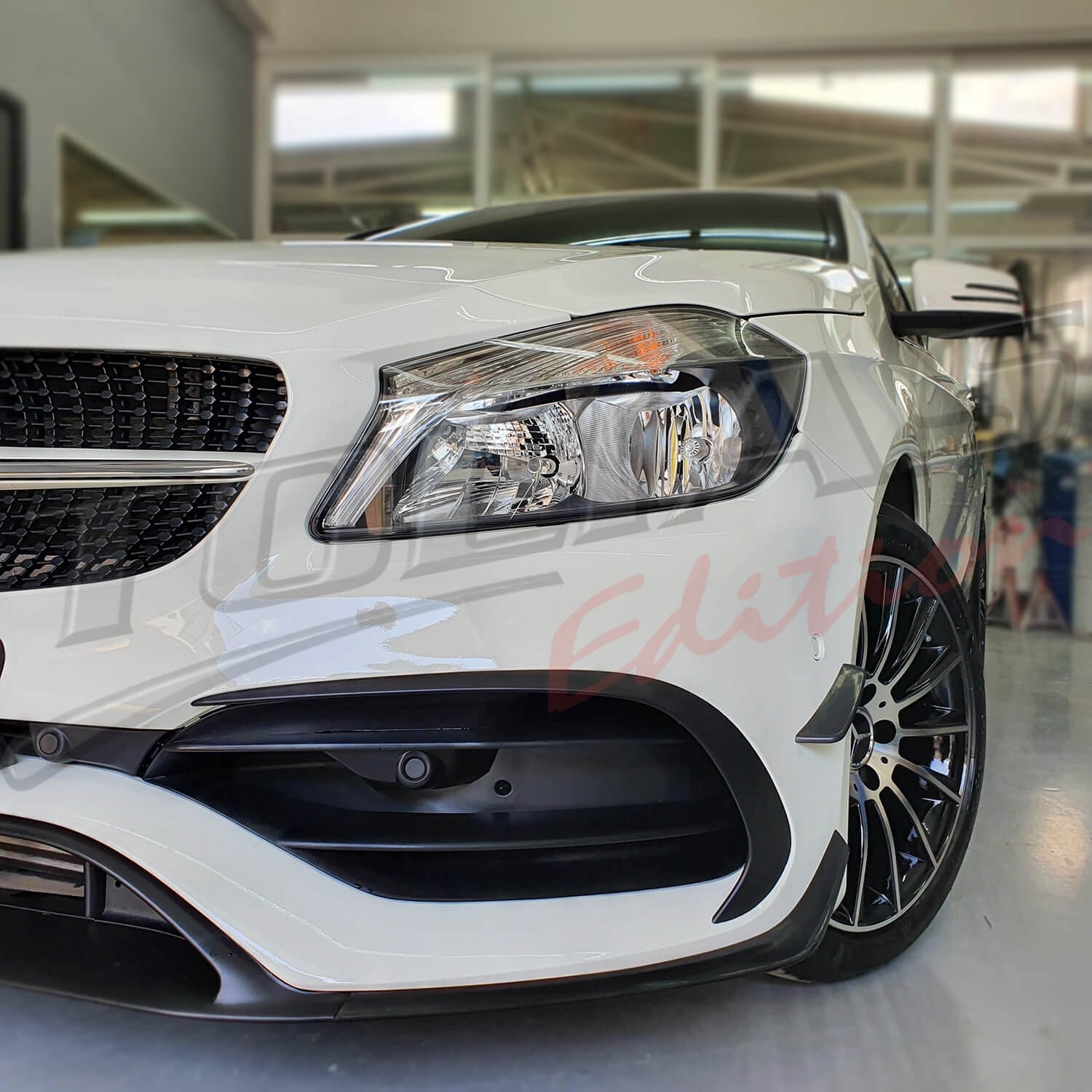 MERCEDES A CLASS W176 15-18 FRONT BUMPER TYPE A45 AMG