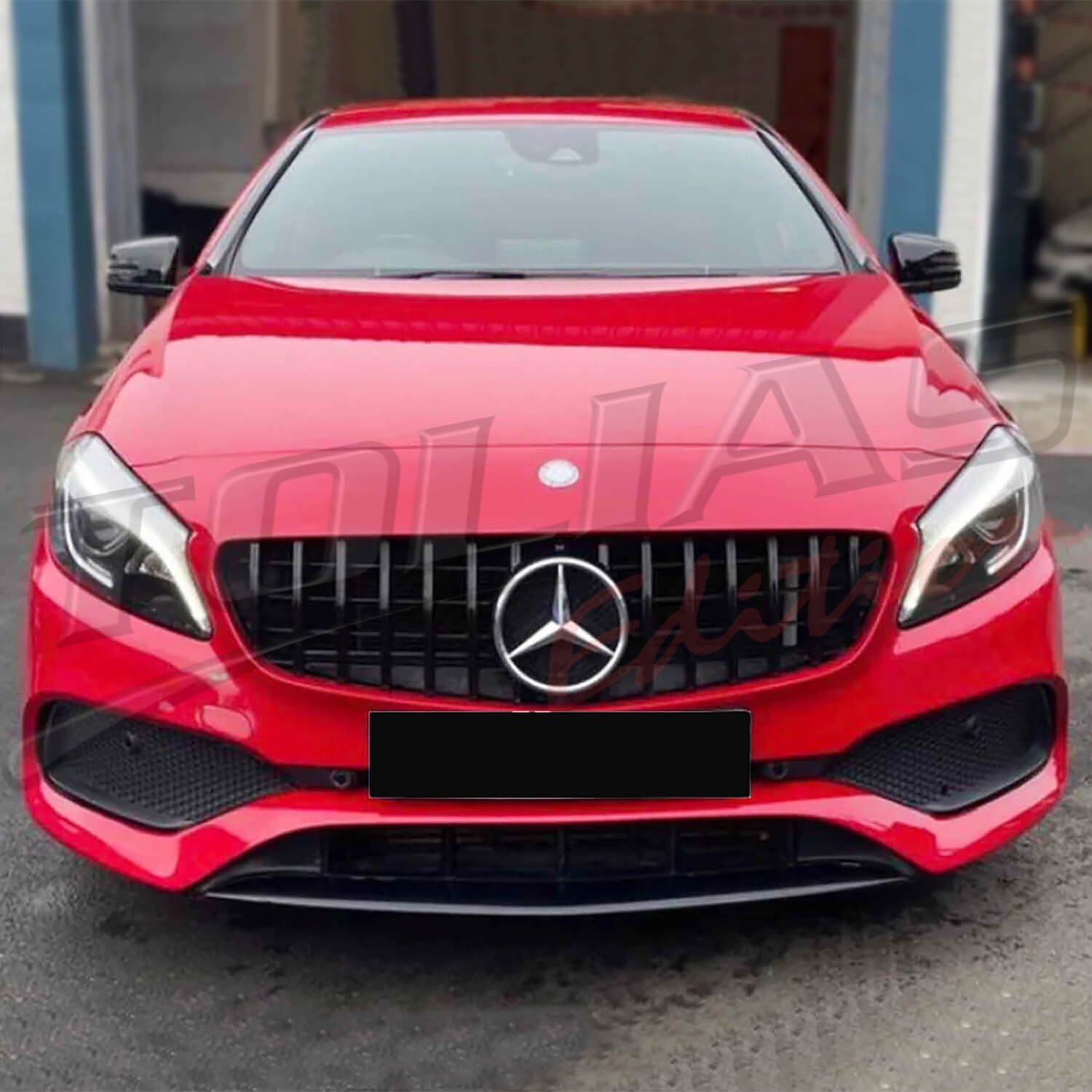 MERCEDES A CLASS W176 15-18 GRILLE TYPE GT (Panamericana)