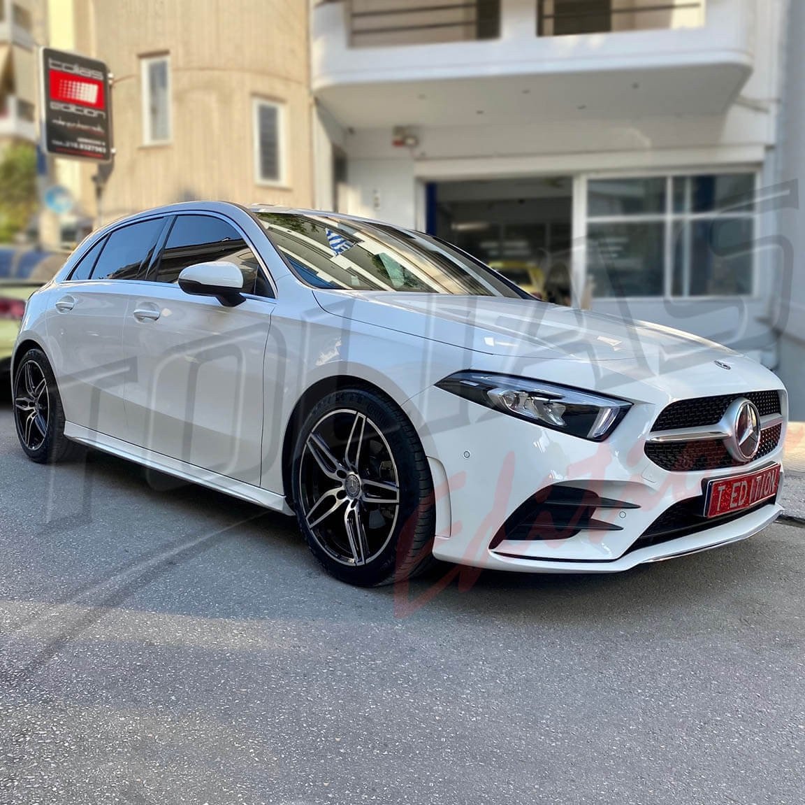 MERCEDES A CLASS W177 18-FRONT BUMPER TYPE AMG LINE