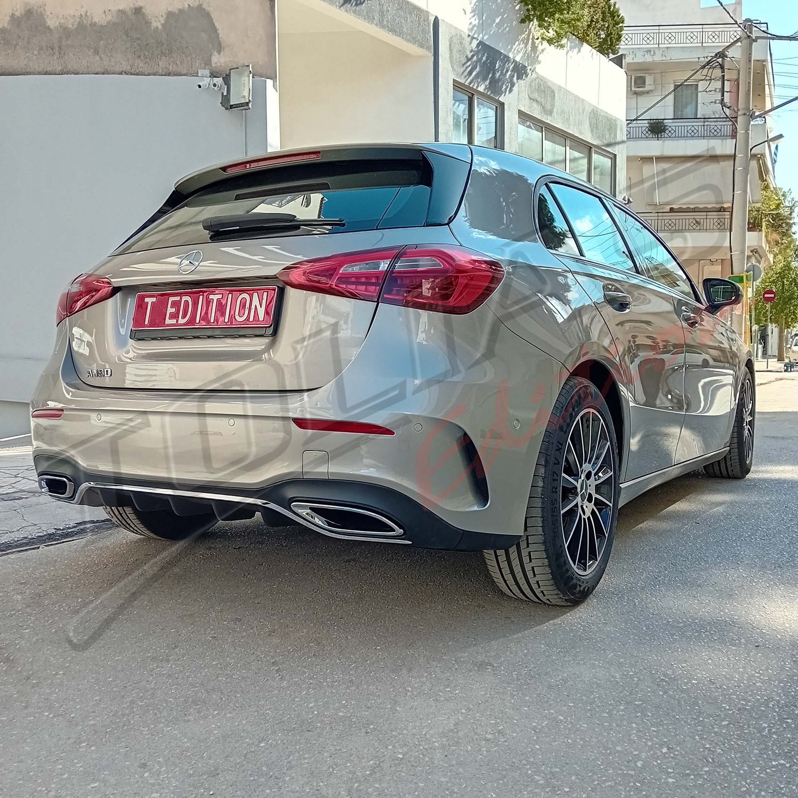 MERCEDES A CLASS W177 18- REAR BUMPER TYPE AMG LINE
