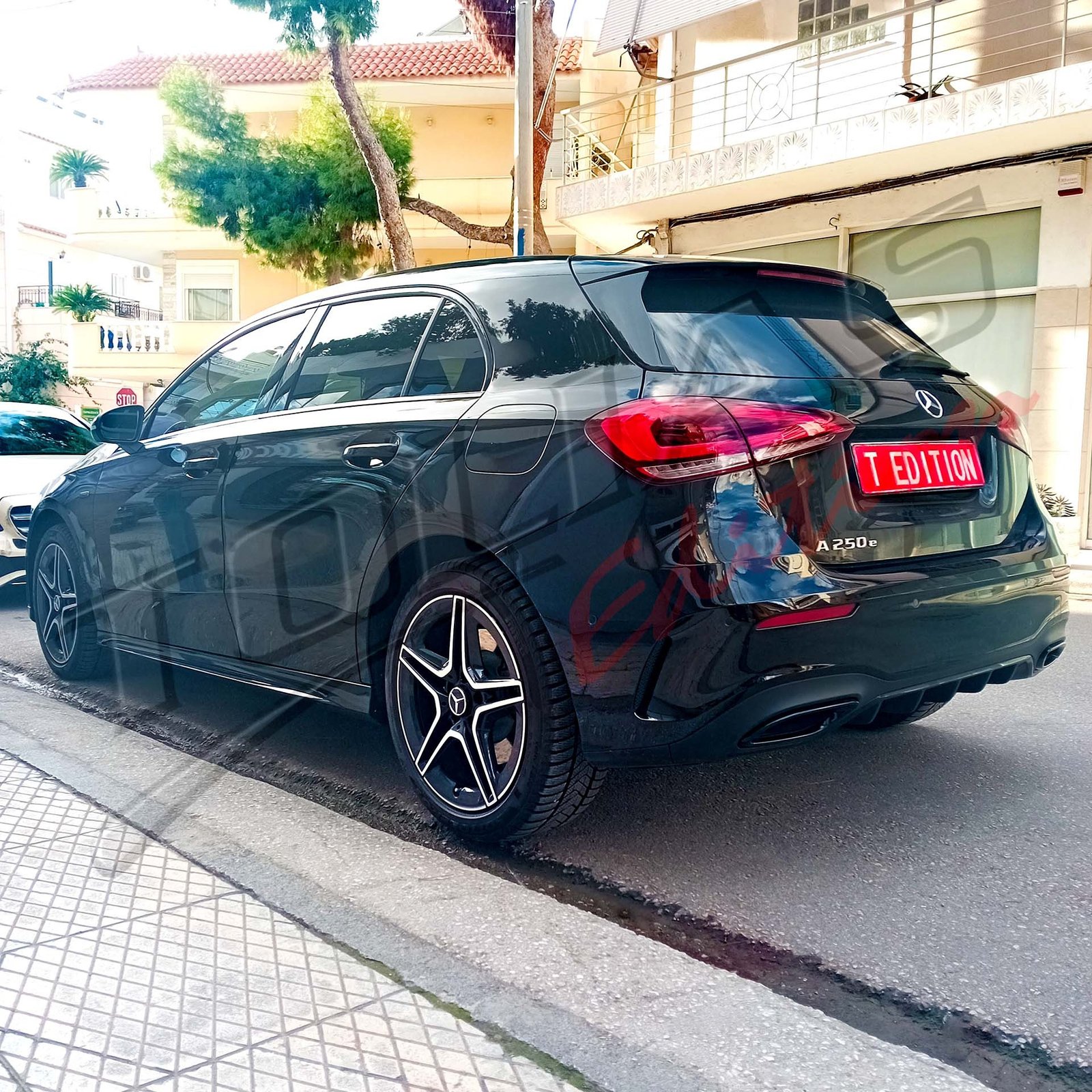 MERCEDES A CLASS W177 18- REAR BUMPER TYPE AMG LINE