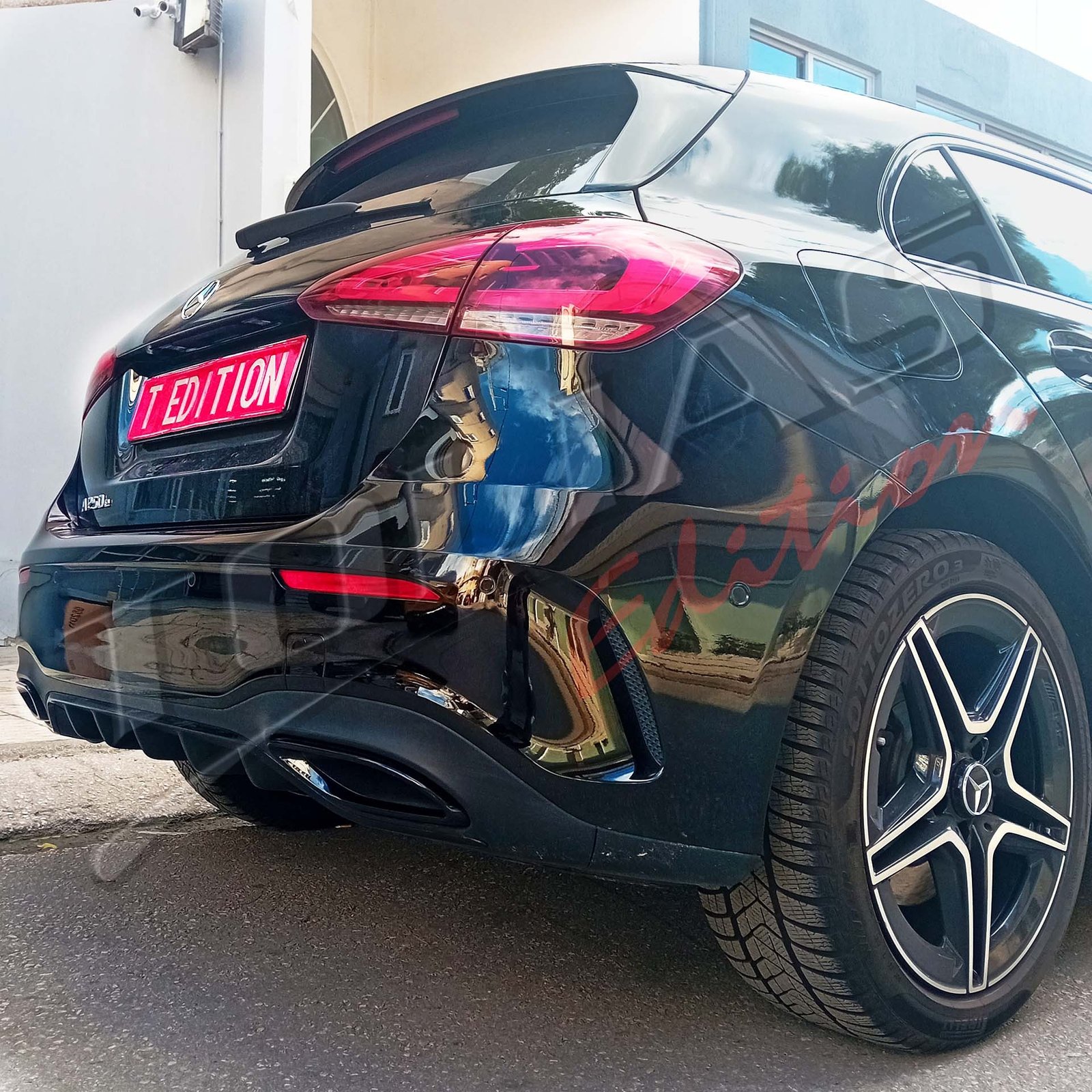 MERCEDES A CLASS W177 18- REAR BUMPER TYPE AMG LINE