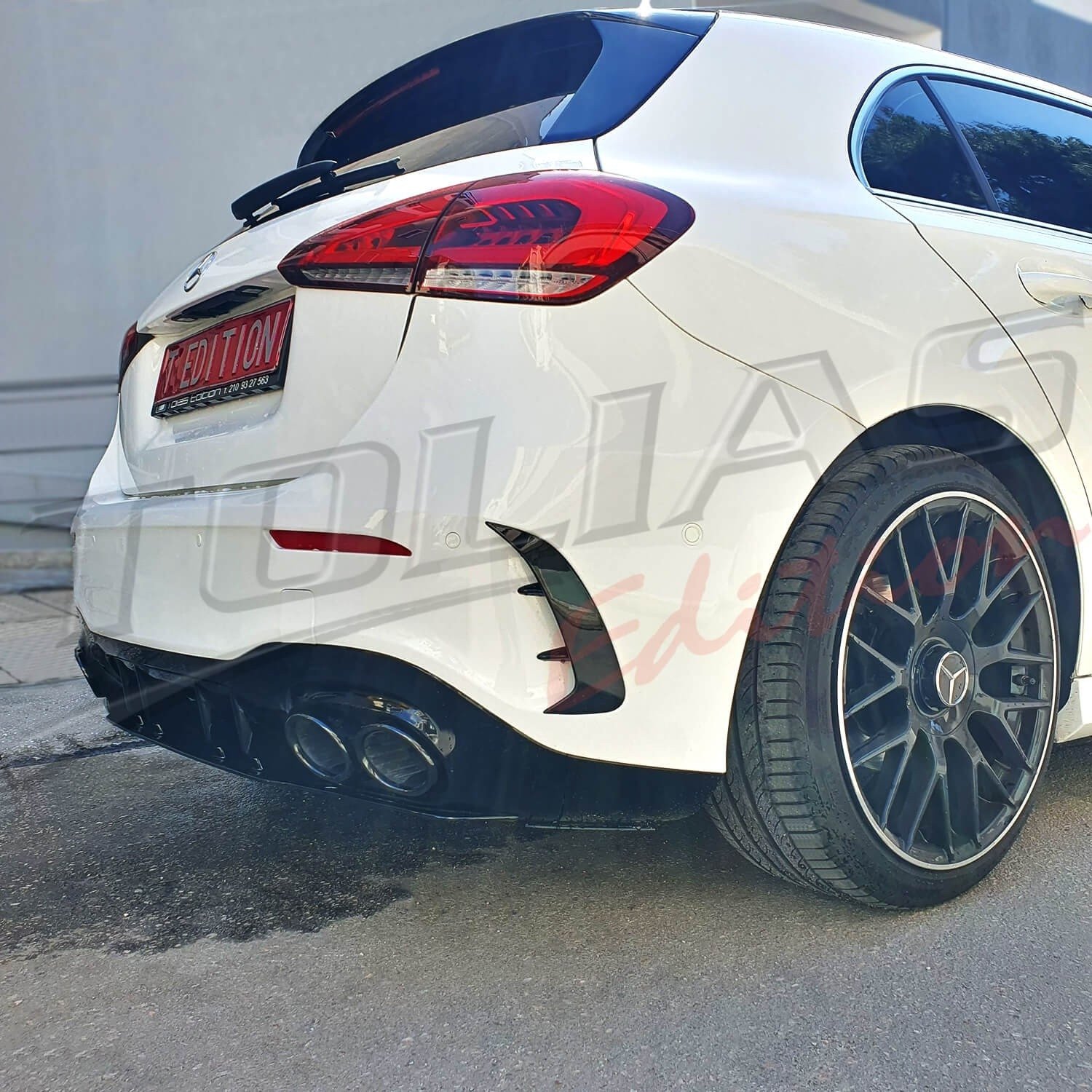 MERCEDES A CLASS W177 18- REAR DIFFUSER TYPE A45 AMG
