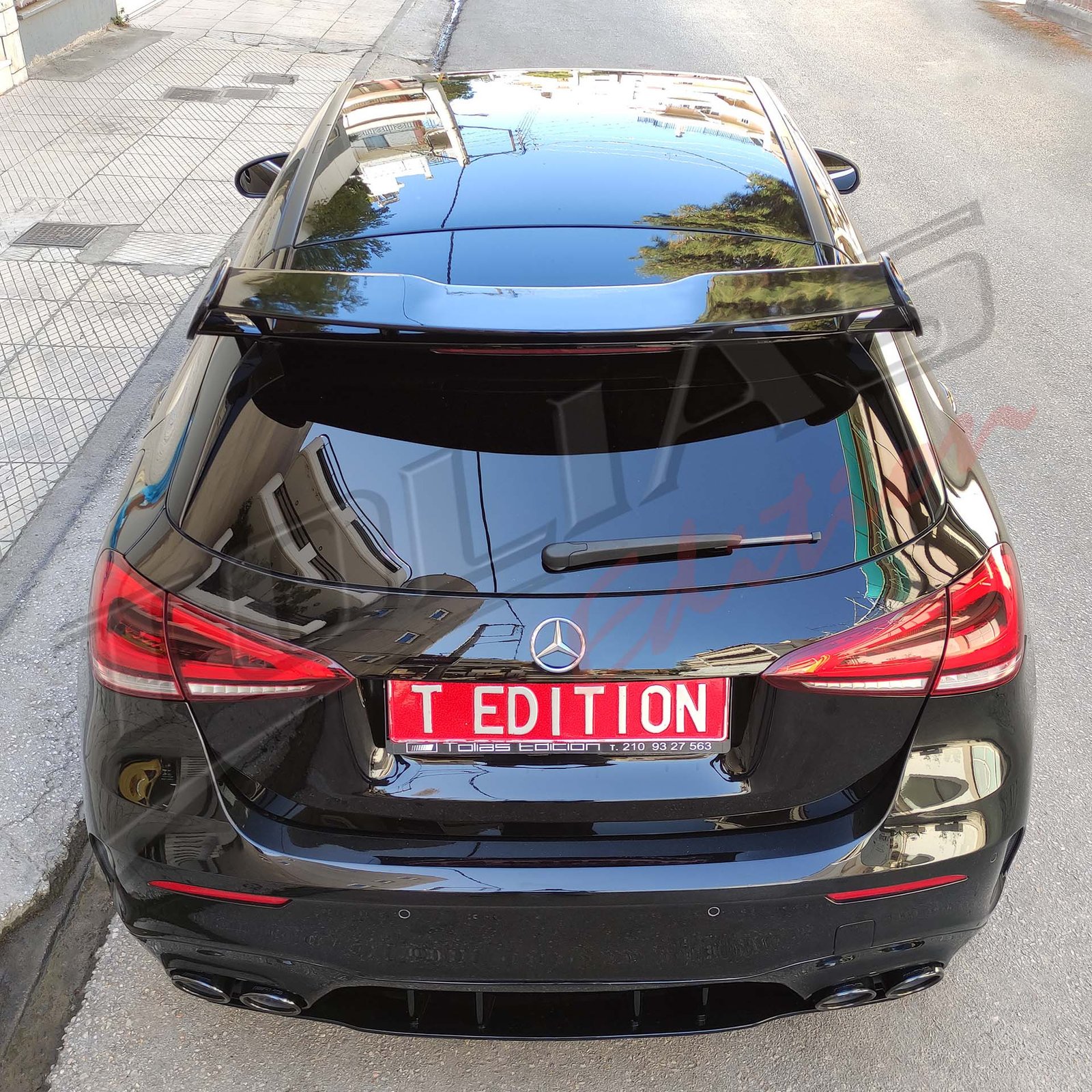 MERCEDES A CLASS W177 18- ROOF SPOILER TYPE A45 AMG