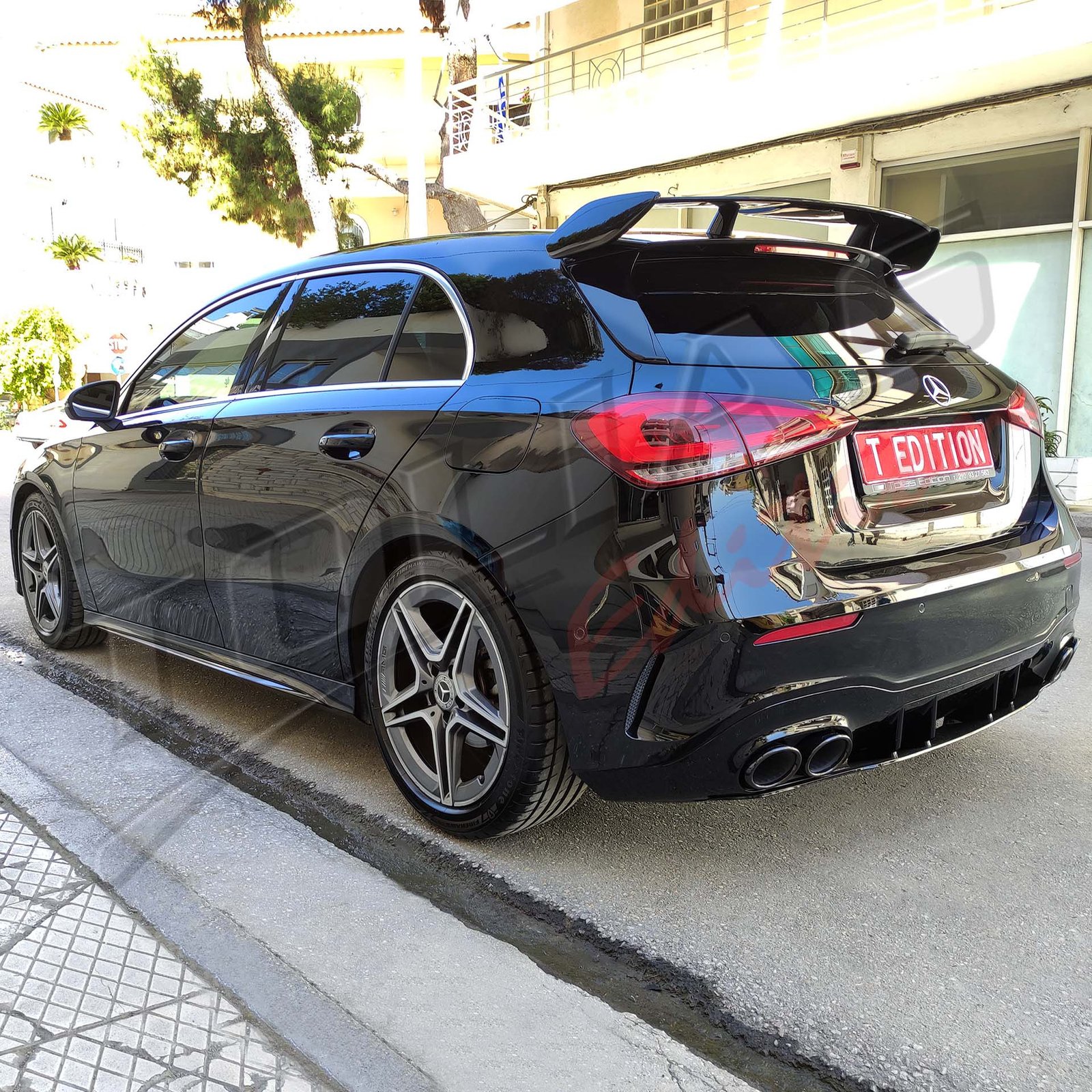 MERCEDES A CLASS W177 18- ROOF SPOILER TYPE A45 AMG