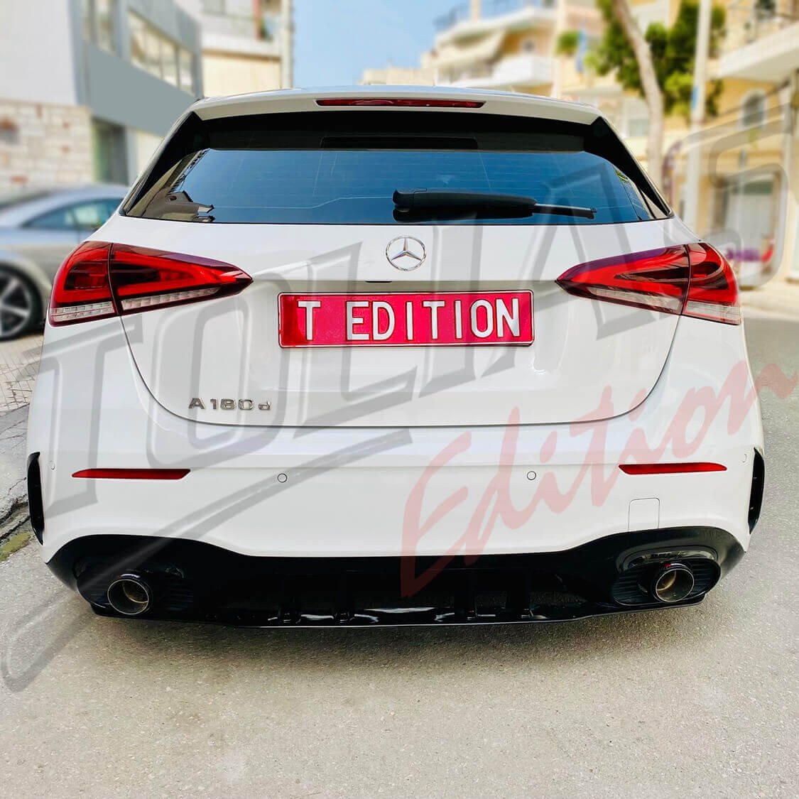 MERCEDES A CLASS W177 HATCHBACK 18- REAR DIFFUSER TYPE A35 AMG EDITION 1