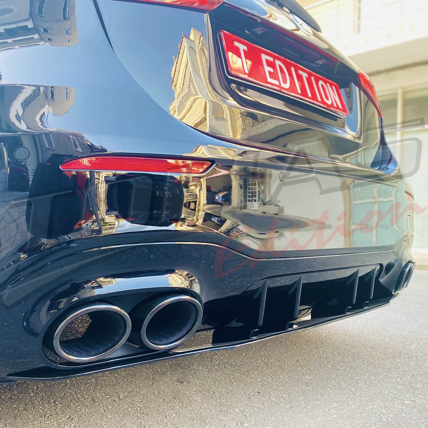 MERCEDES A CLASS W177 18- REAR BUMPER TYPE A45 AMG EDITION 1