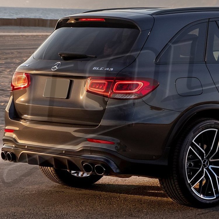 MERCEDES GLC X253 20- REAR DIFFUSER TYPE 43 AMG