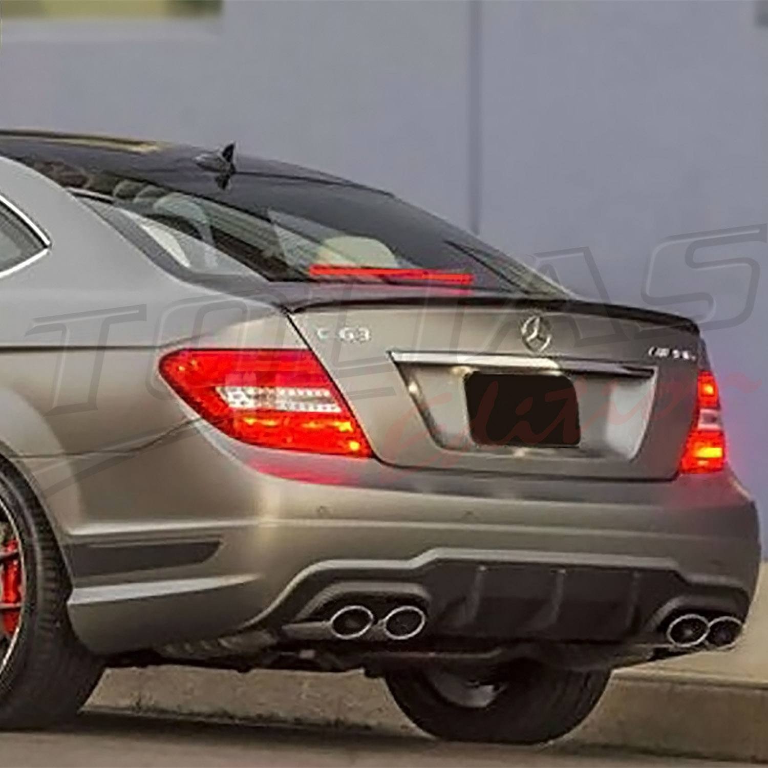 MERCEDES C CLASS C204 COUPE LIP SPOILER TYPE C63 AMG