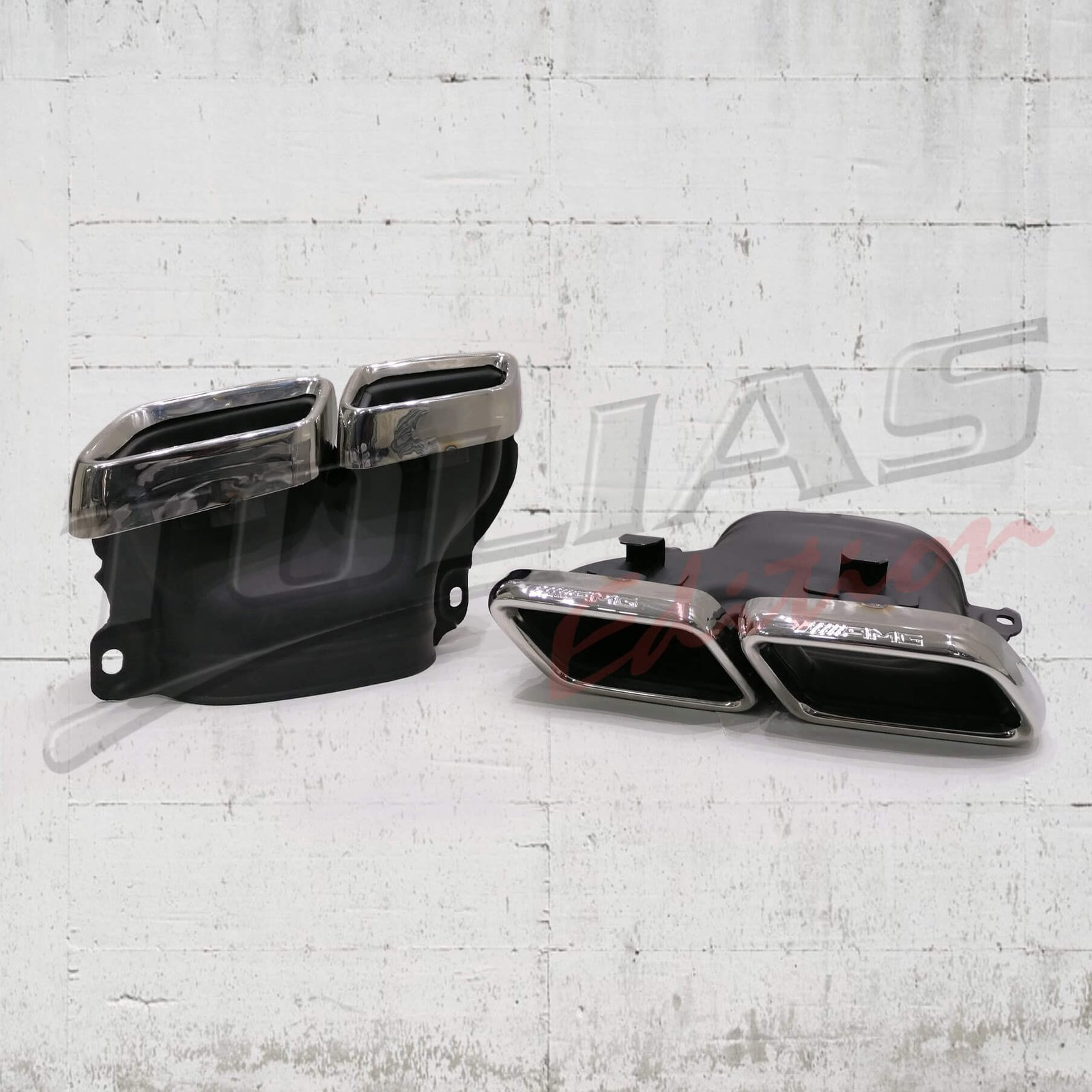 MERCEDES C CLASS C205 15-18 COUPE REAR DIFFUSER TYPE C63 AMG