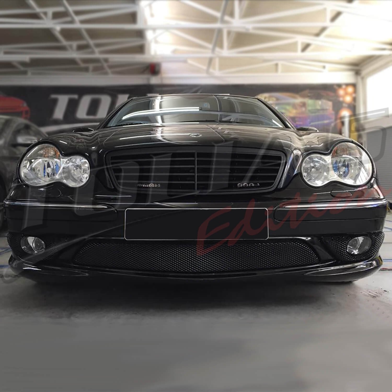 MERCEDES C CLASS W203 00-07 FRONT BUMPER TYPE C32 AMG