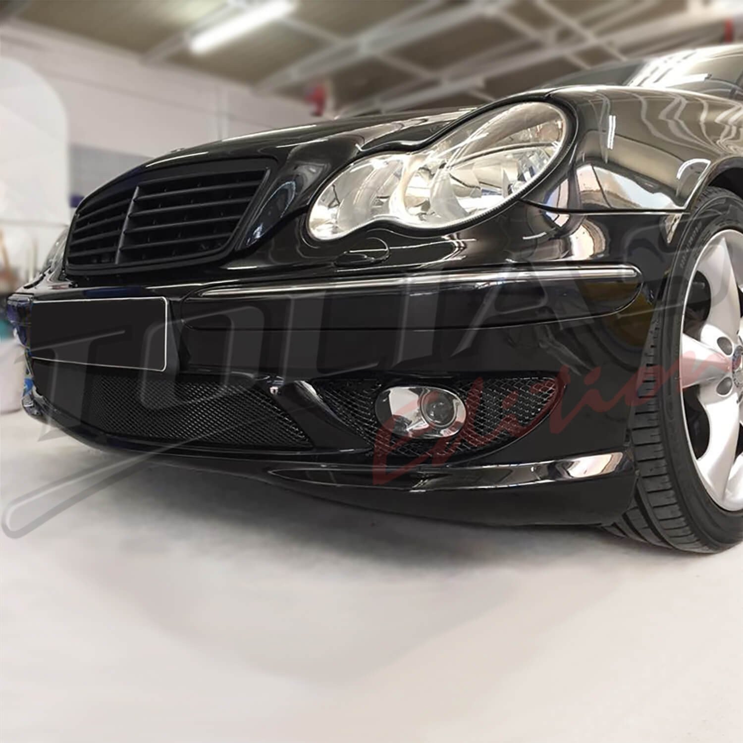MERCEDES C CLASS W203 00-07 FRONT BUMPER TYPE C32 AMG