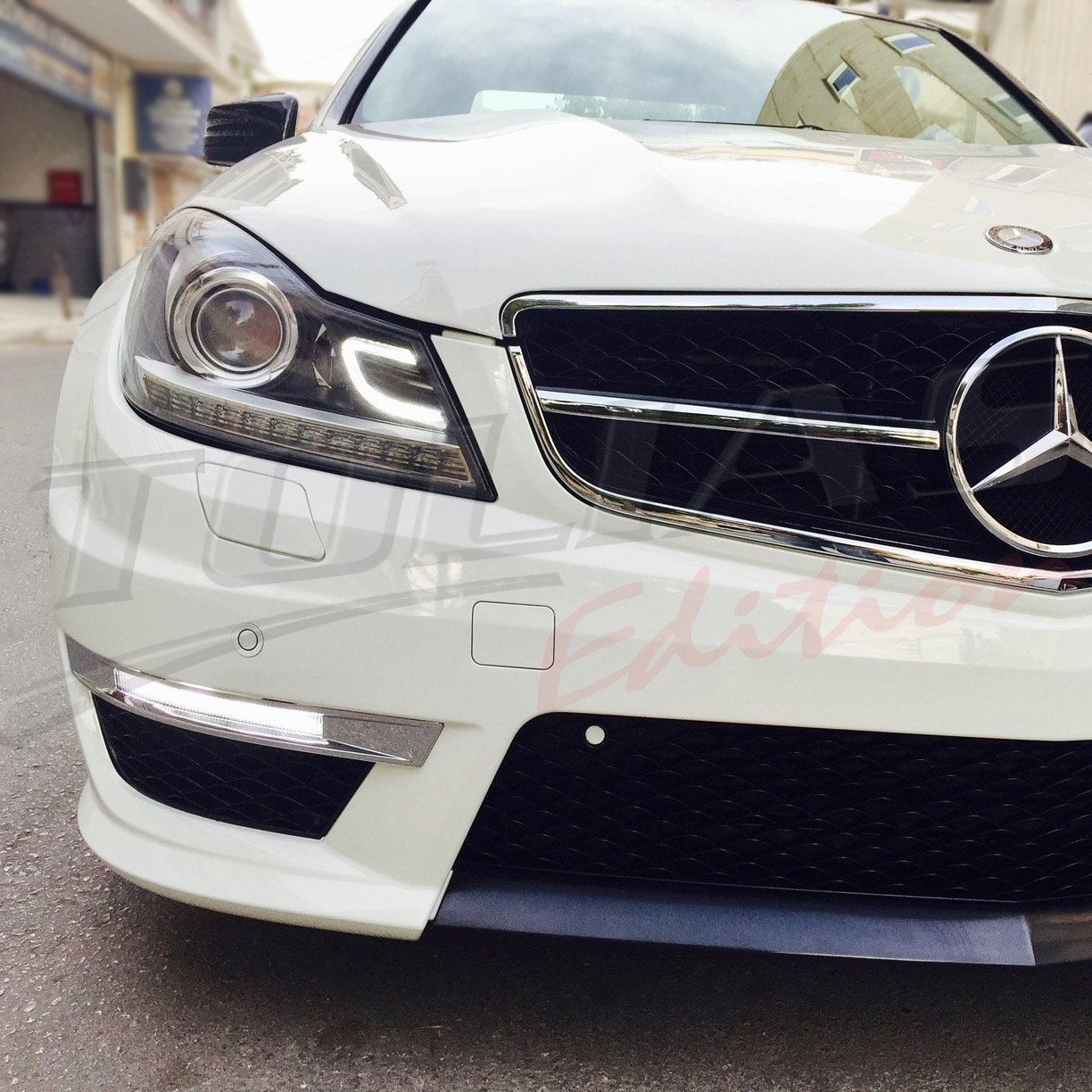 MERCEDES C CLASS W204 07-11 & 11-14 GRILLE TYPE C63 AMG