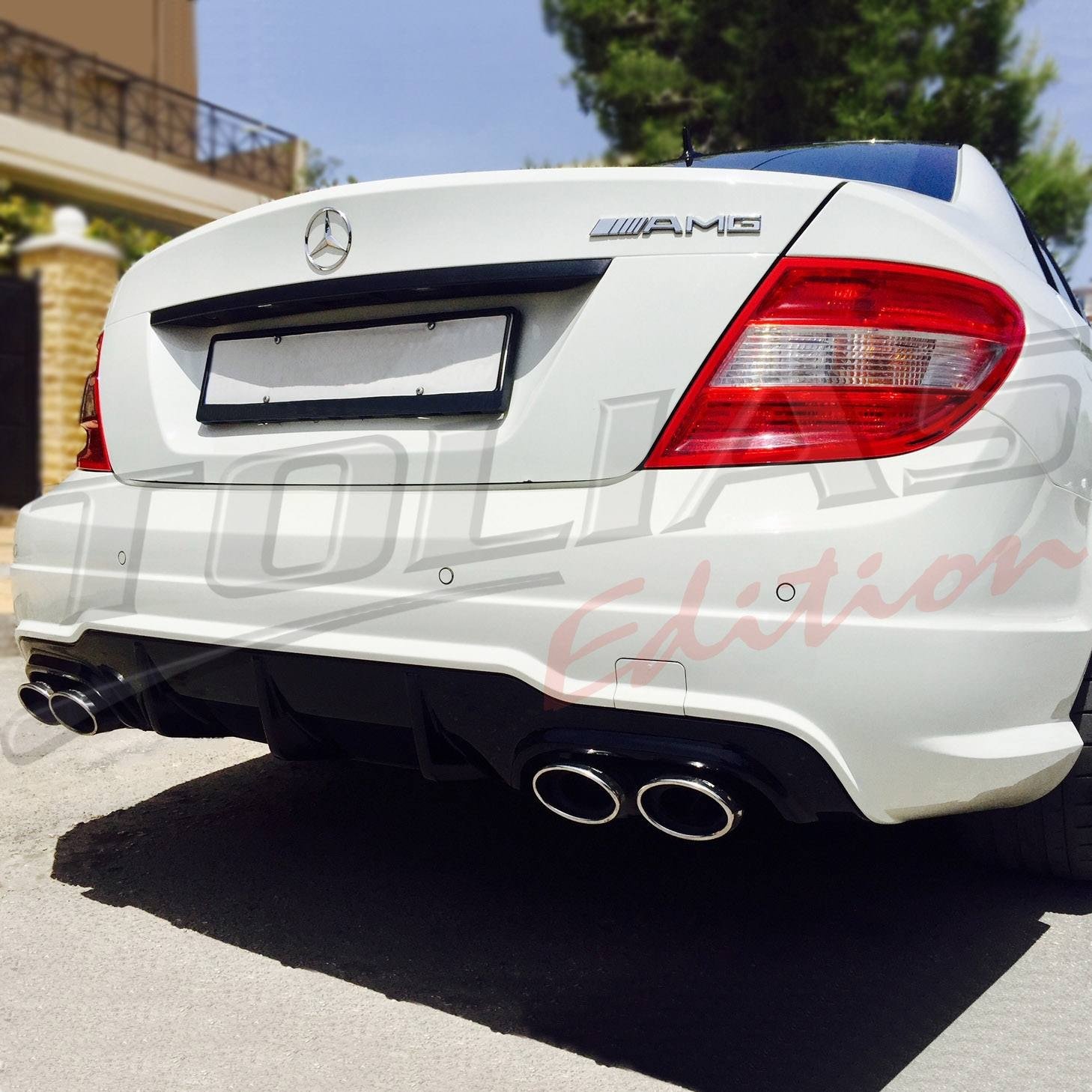 MERCEDES C CLASS W204 07-11 RETROFIT BODY KIT TYPE C63 AMG FACELIFT
