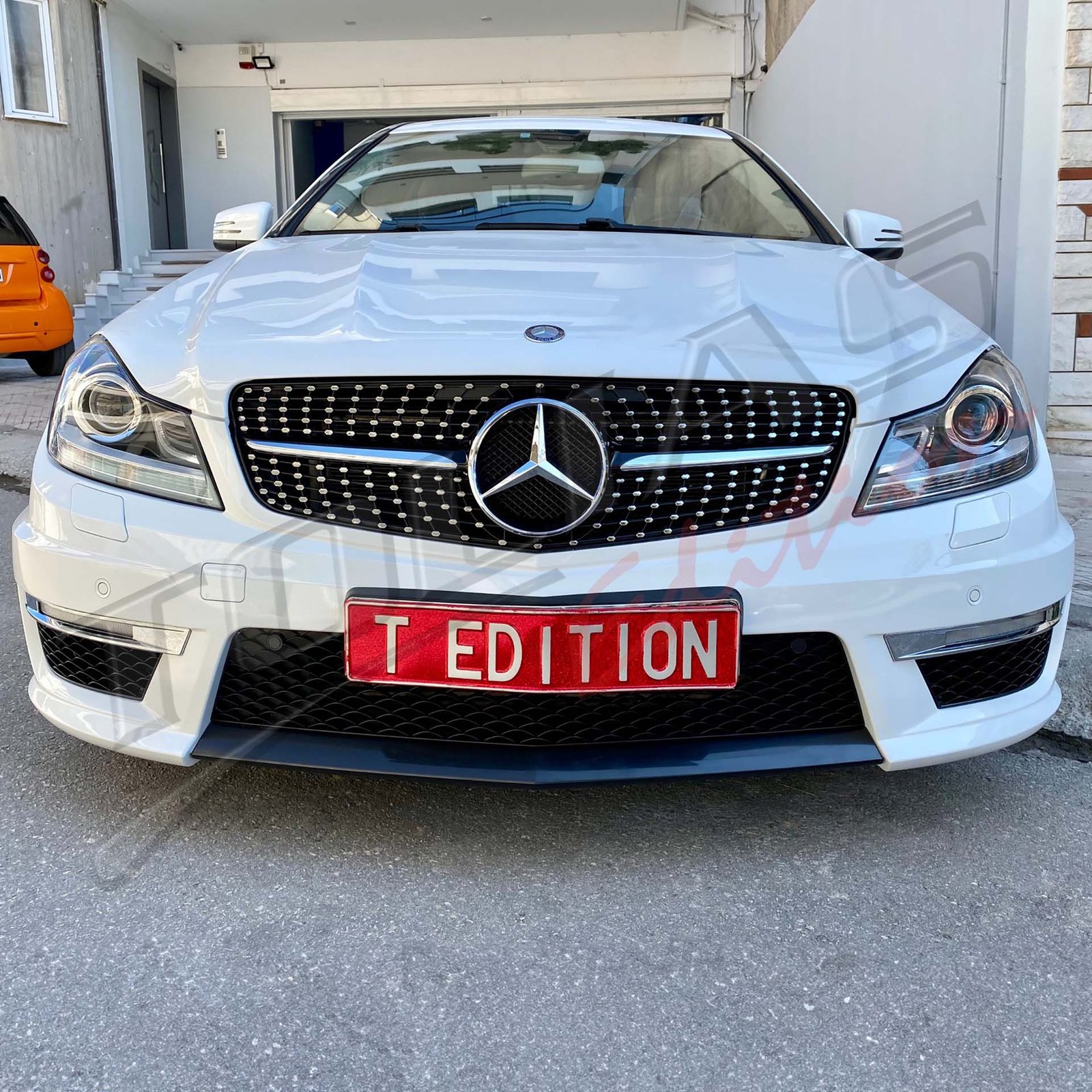 MERCEDES C CLASS W204 DAYTIME/ DAYLIGHT RUNNING LIGHT DRL SET TYPE C63 AMG