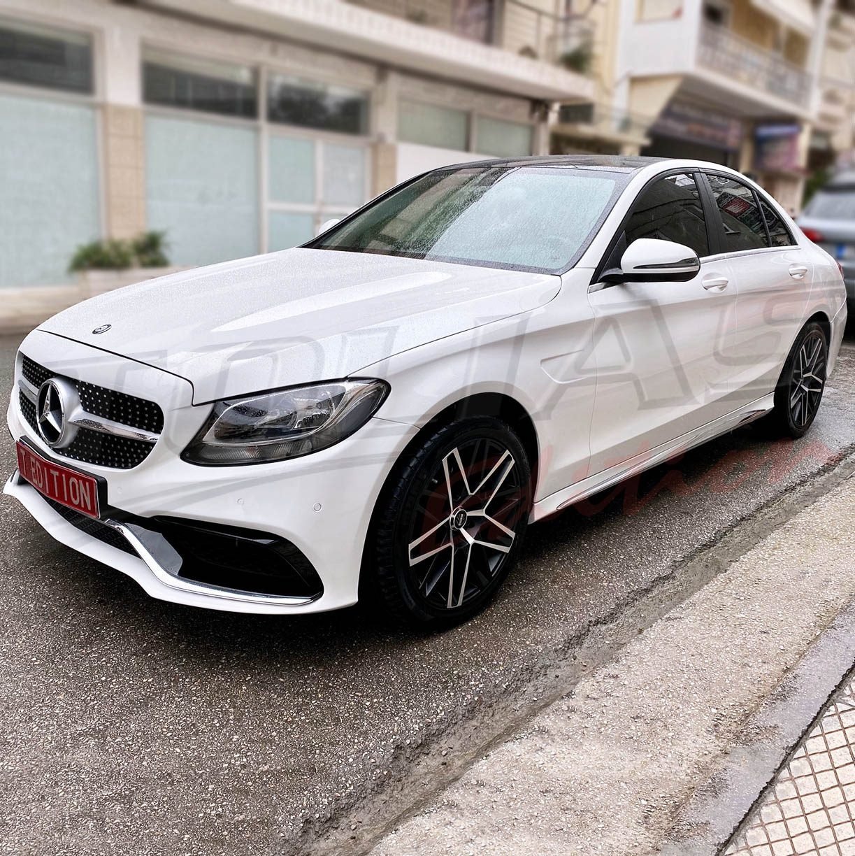 MERCEDES C CLASS W205 & C205 15-19 FRONT BUMPER TYPE C63 AMG