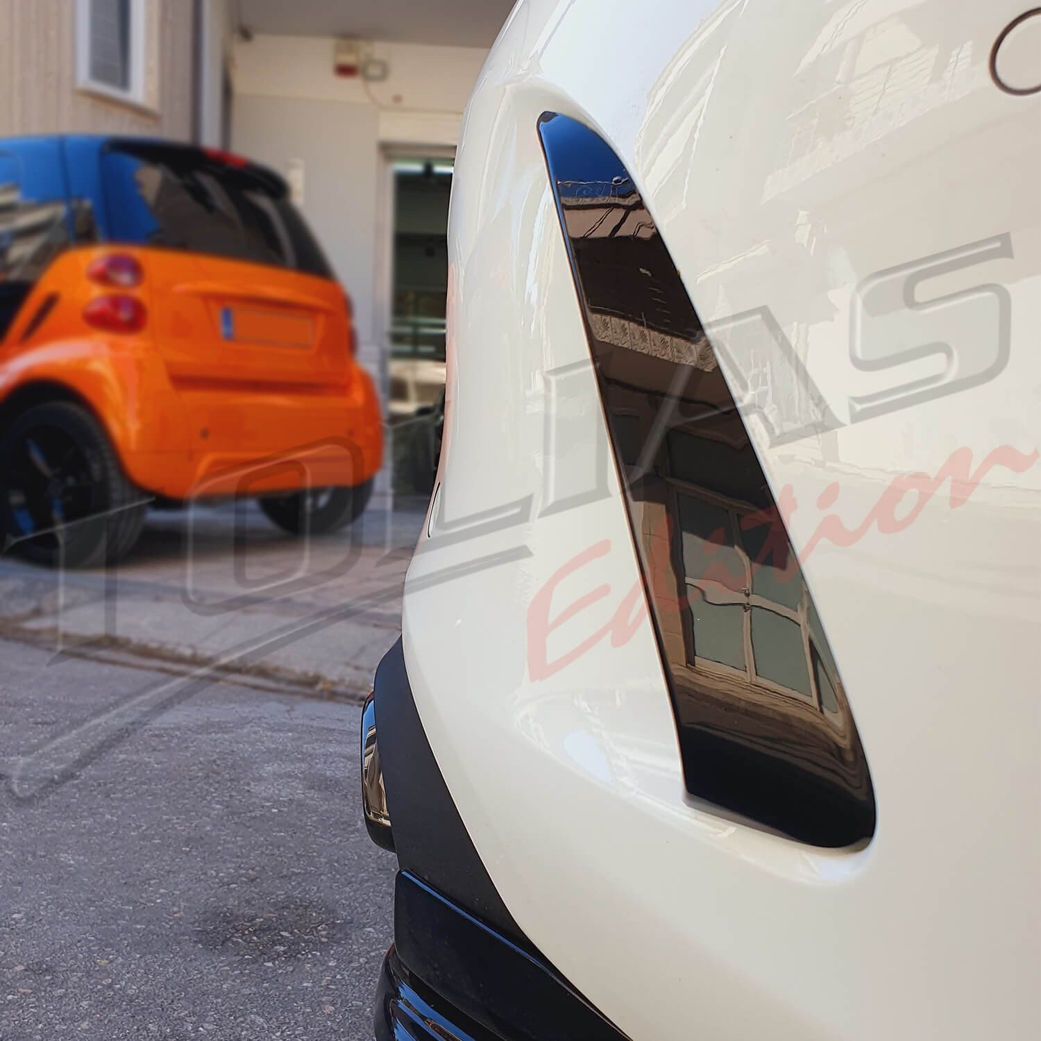 MERCEDESC CLASS W205 & C205 14-18 & 18-20 REAR CANARDS SET TYPE AMG