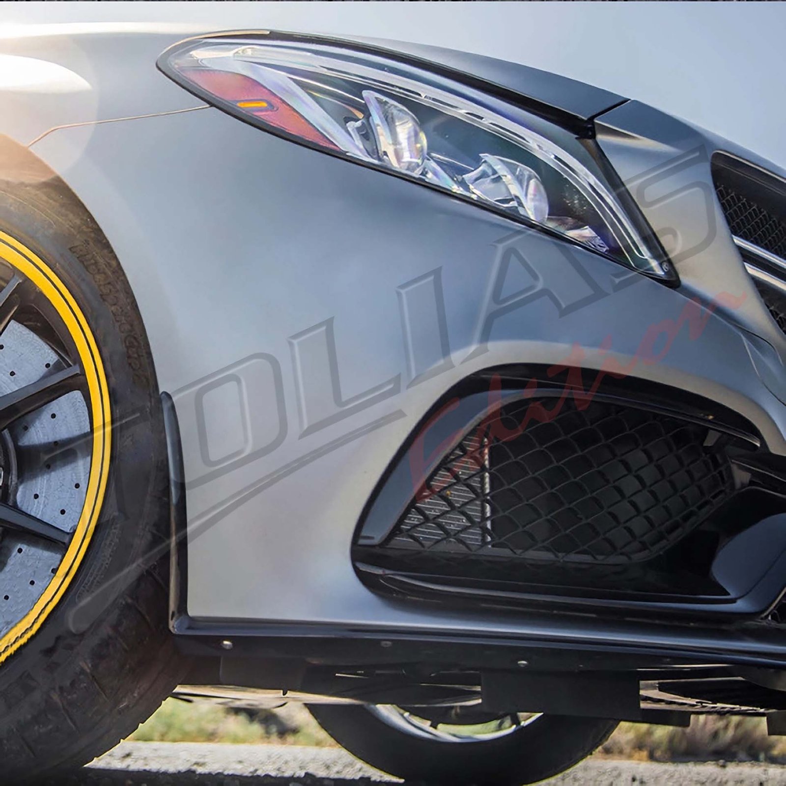 MERCEDES C CLASS W205 C205 S205 FRONT SPOILER TYPE C63 AMG EDITION 1
