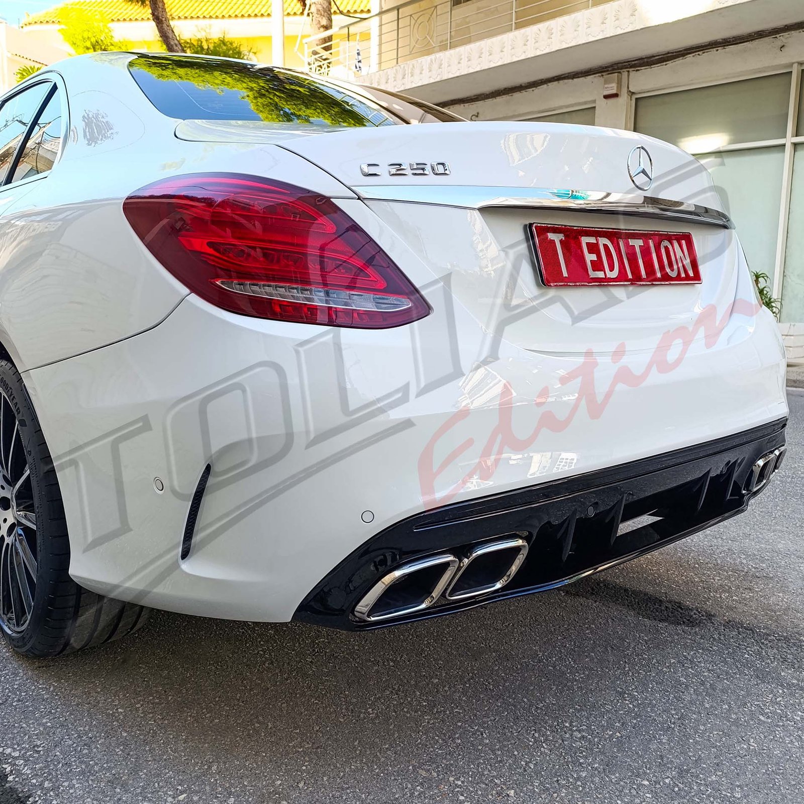 REAR BUMPER TYPE C63S AMG