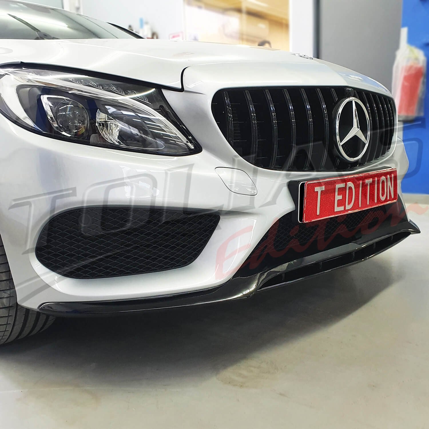 MERCEDES C CLASS W205 & C205 COUPE 15-18 FRONT SPOILER TYPE AMG