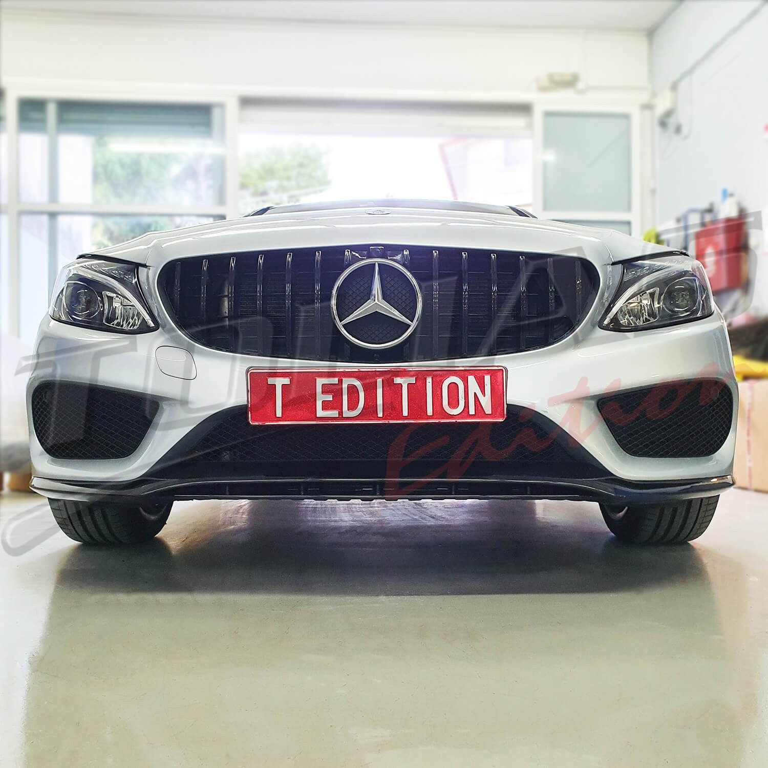 MERCEDES C CLASS W205 & C205 COUPE 15-18 FRONT SPOILER TYPE AMG