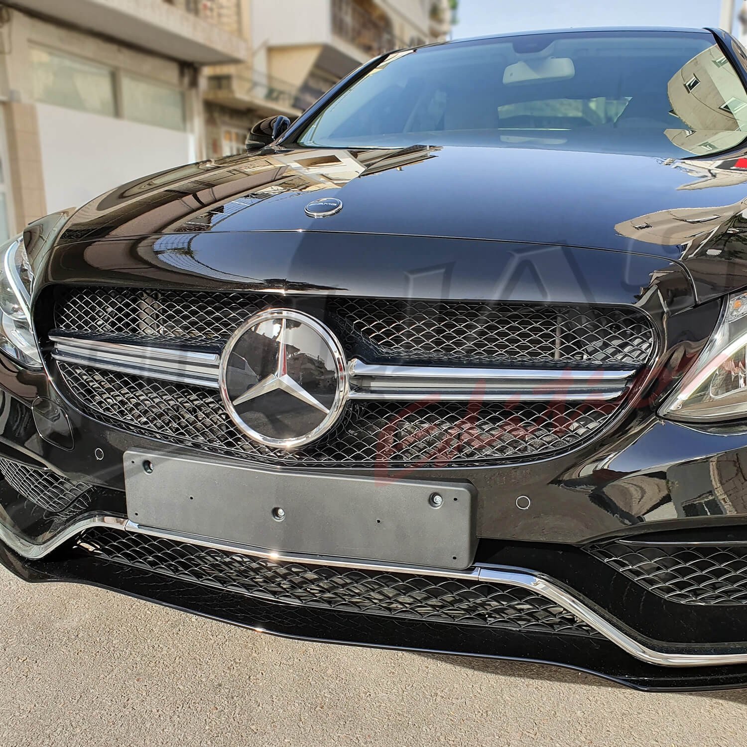 MERCEDES C CLASS W205 & C205 14-18 GRILLE TYPE C63 AMG
