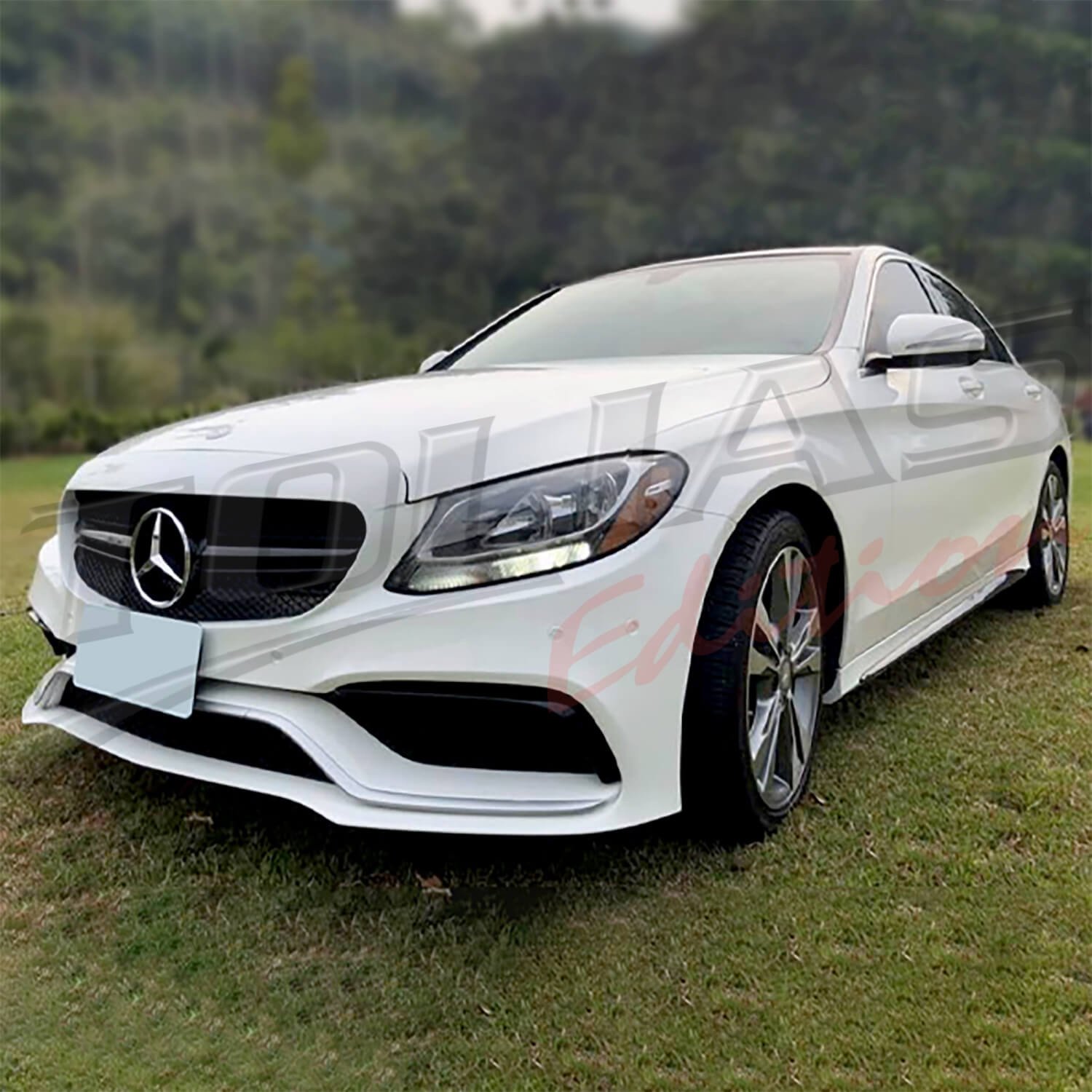 MERCEDES C CLASS W205, C205 & S205 14-18 GRILLE TYPE C63 AMG