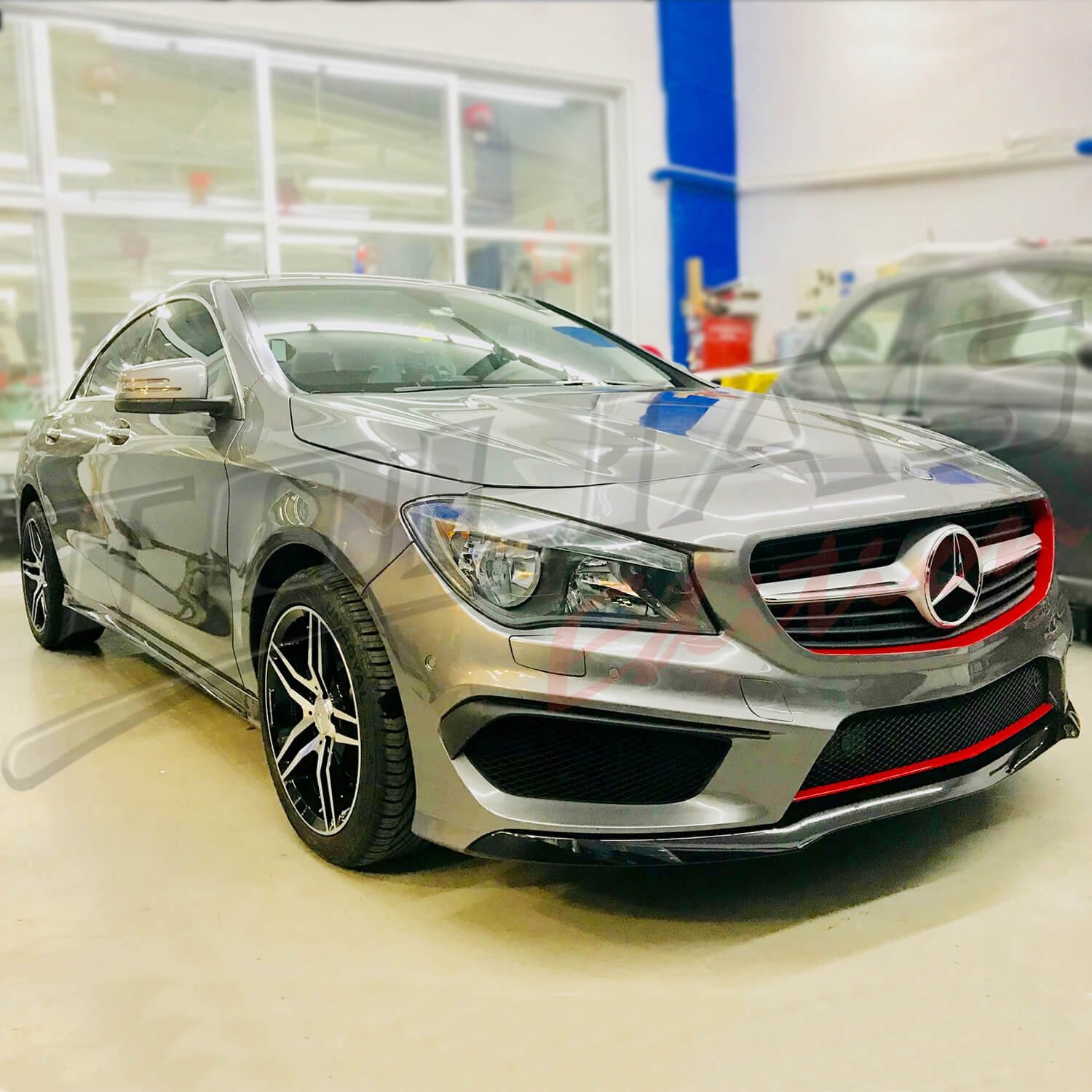 MERCEDES CLA W117 13-16 FRONT BUMPER TYPE CLA 45 AMG