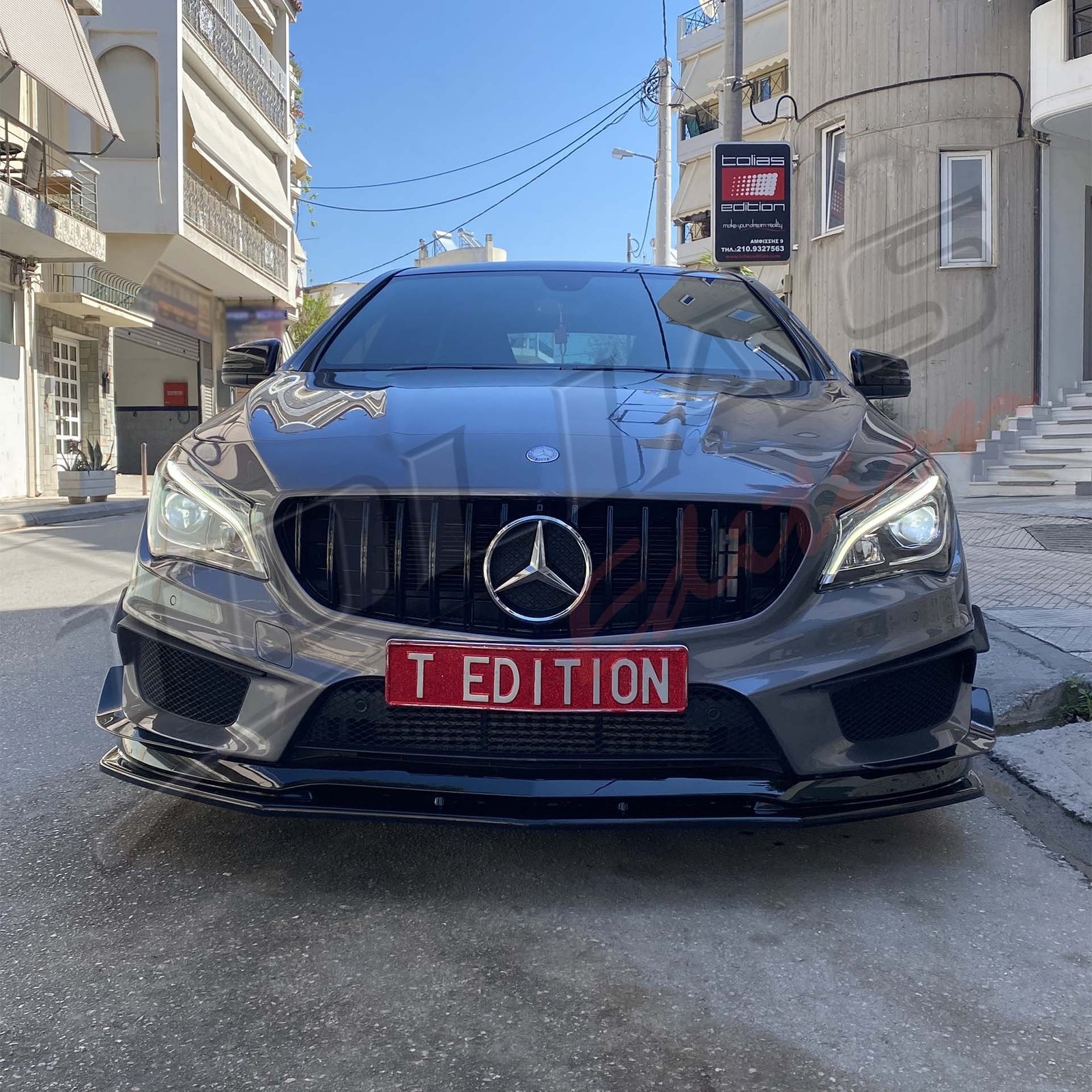 MERCEDES CLA W117 13-16 FRONT SPOILER TYPE CLA 45 AMG
