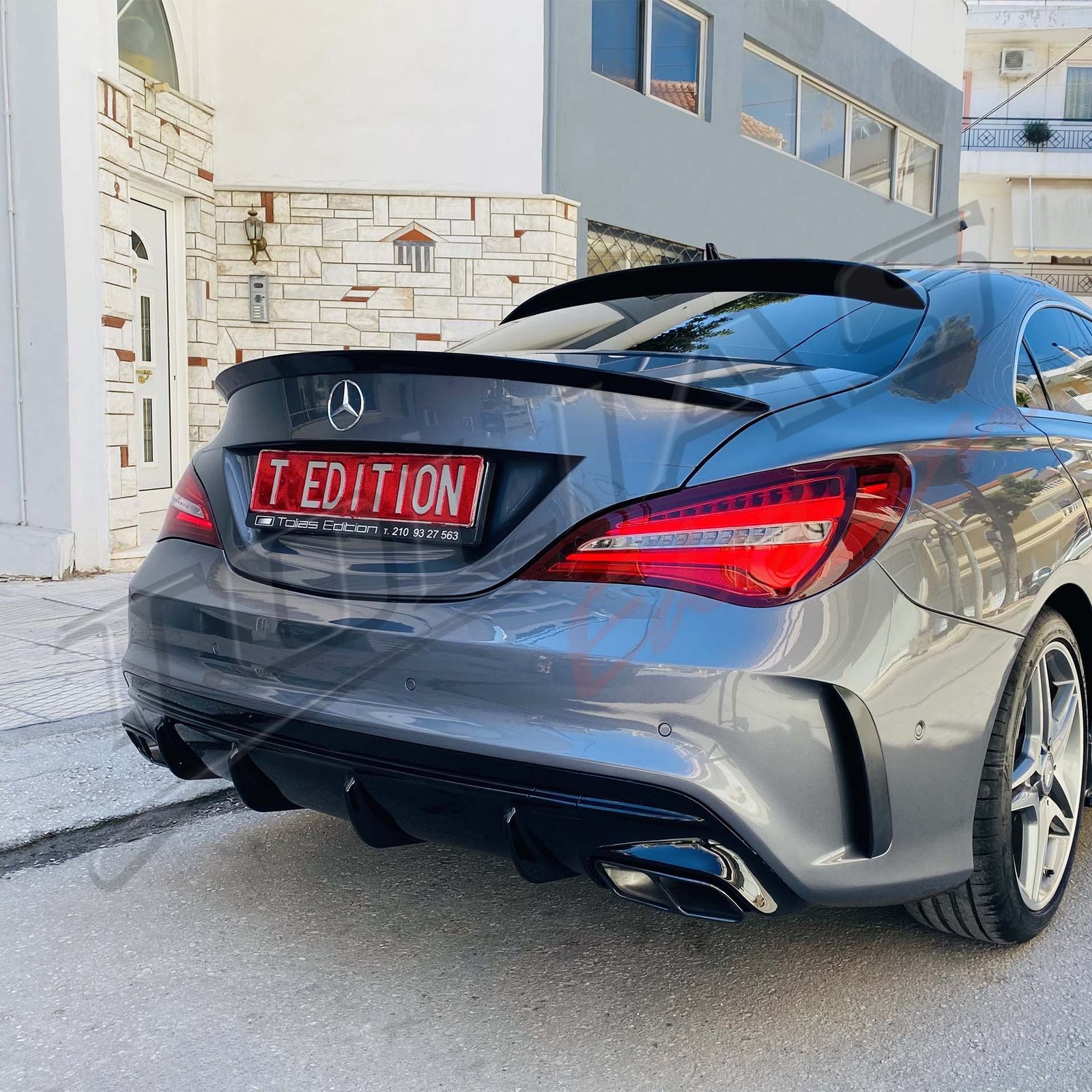 MERCEDES CLA W117 13-16 & 16-19 ROOF SPOILER TYPE 45 AMG