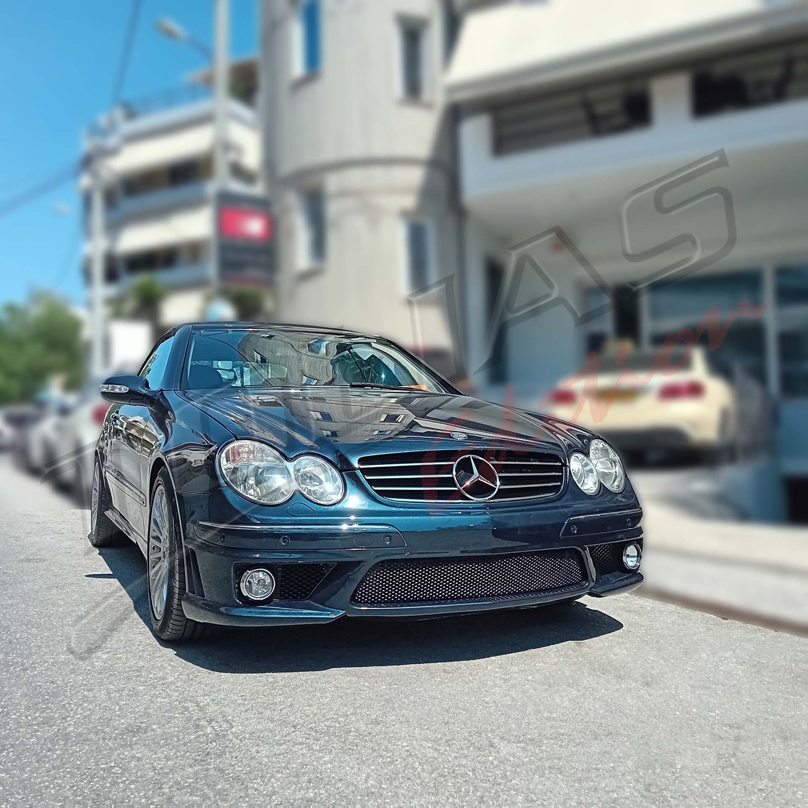 MERCEDES CLK W209 02-09 FRONT BUMPER TYPE 63 AMG