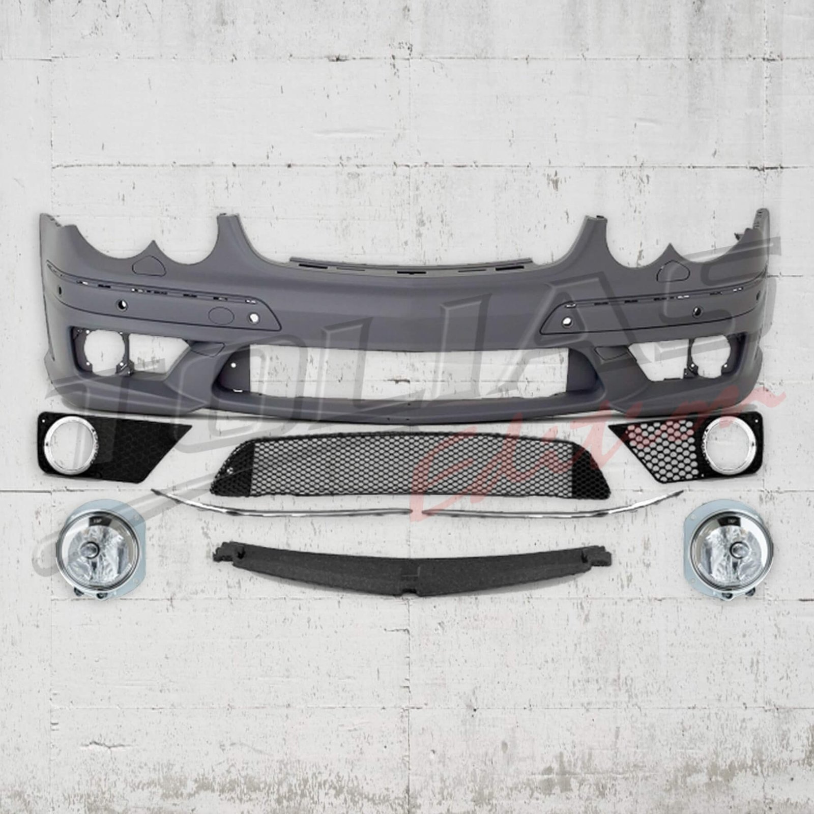 MERCEDES CLK W209 02-09 FRONT BUMPER TYPE 63 AMG