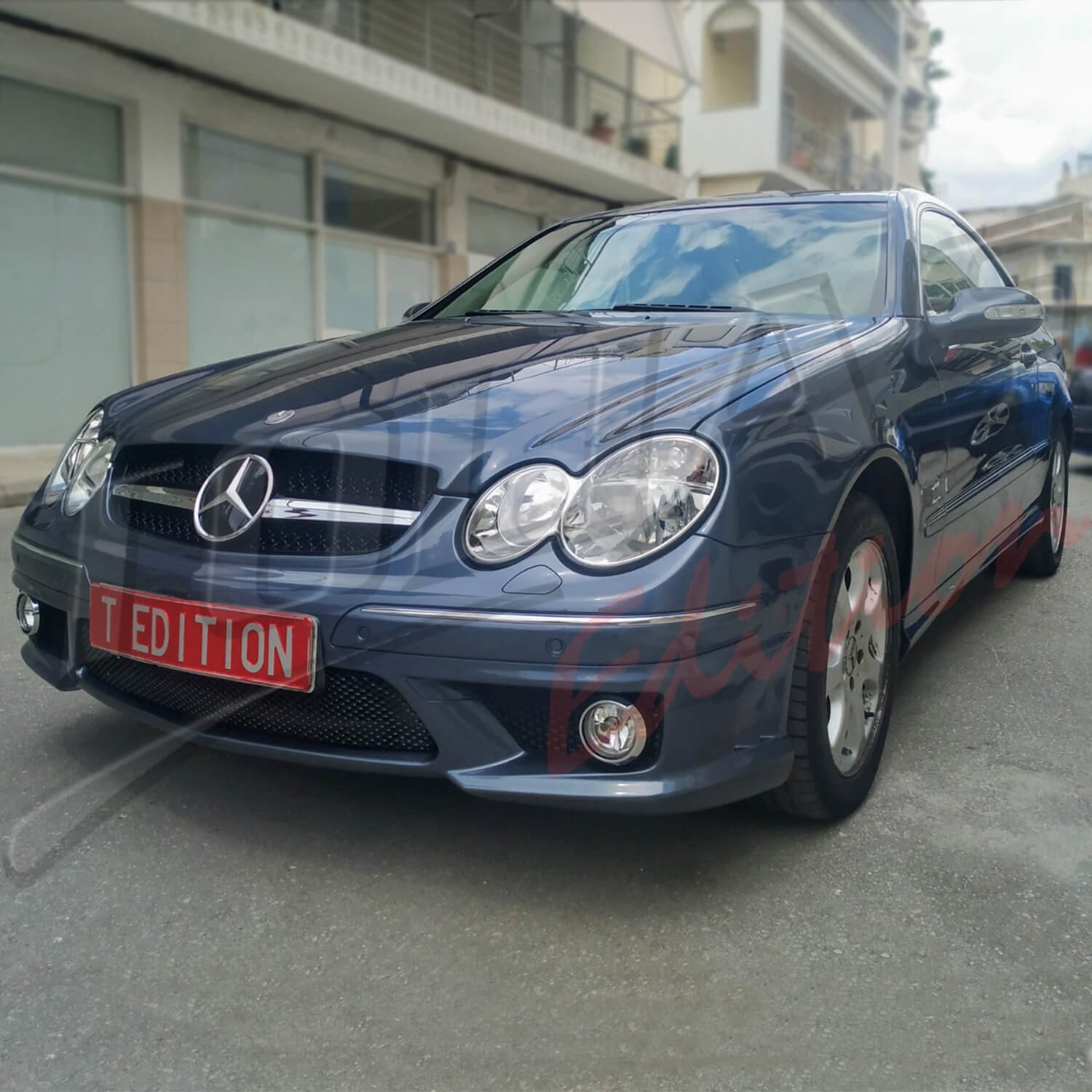 MERCEDES CLK W209 02-09 FRONT BUMPER TYPE 63 AMG