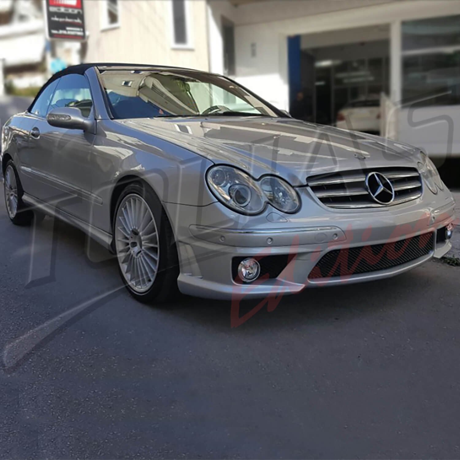 MERCEDES CLK W209 02-09 FRONT BUMPER TYPE 63 AMG