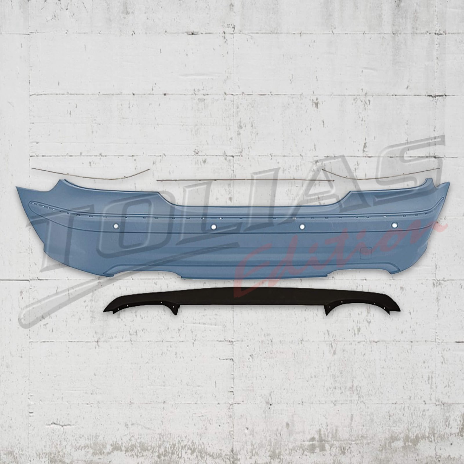 MERCEDES CLK W209 02-09 REAR BUMPER TYPE 63 AMG