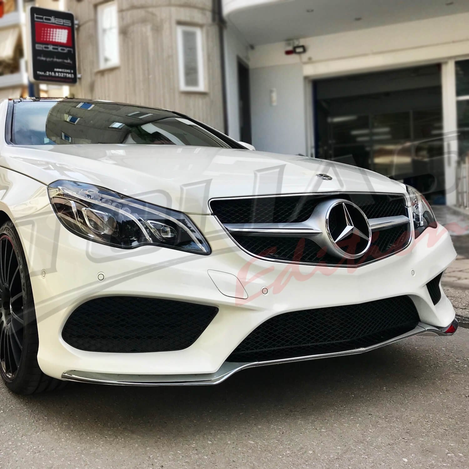 MERCEDES E CLASS C207 COUPE & A207 CONVERTIBLE 13-16 FRONT BUMPER TYPE ...