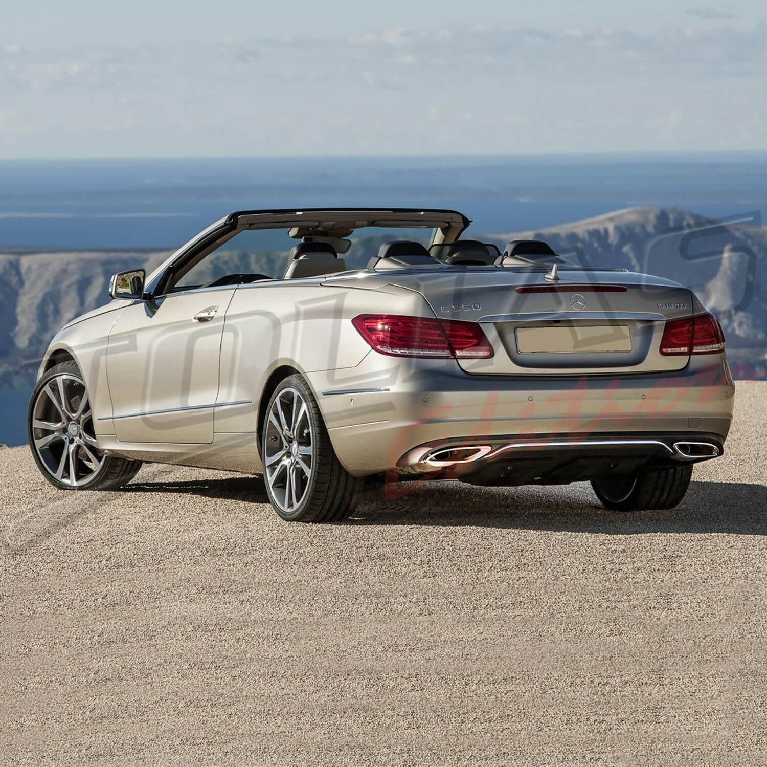 MERCEDES E CLASS C207 COUPE & A207 CONVERTIBLE 13-16 REAR BUMPER TYPE ...