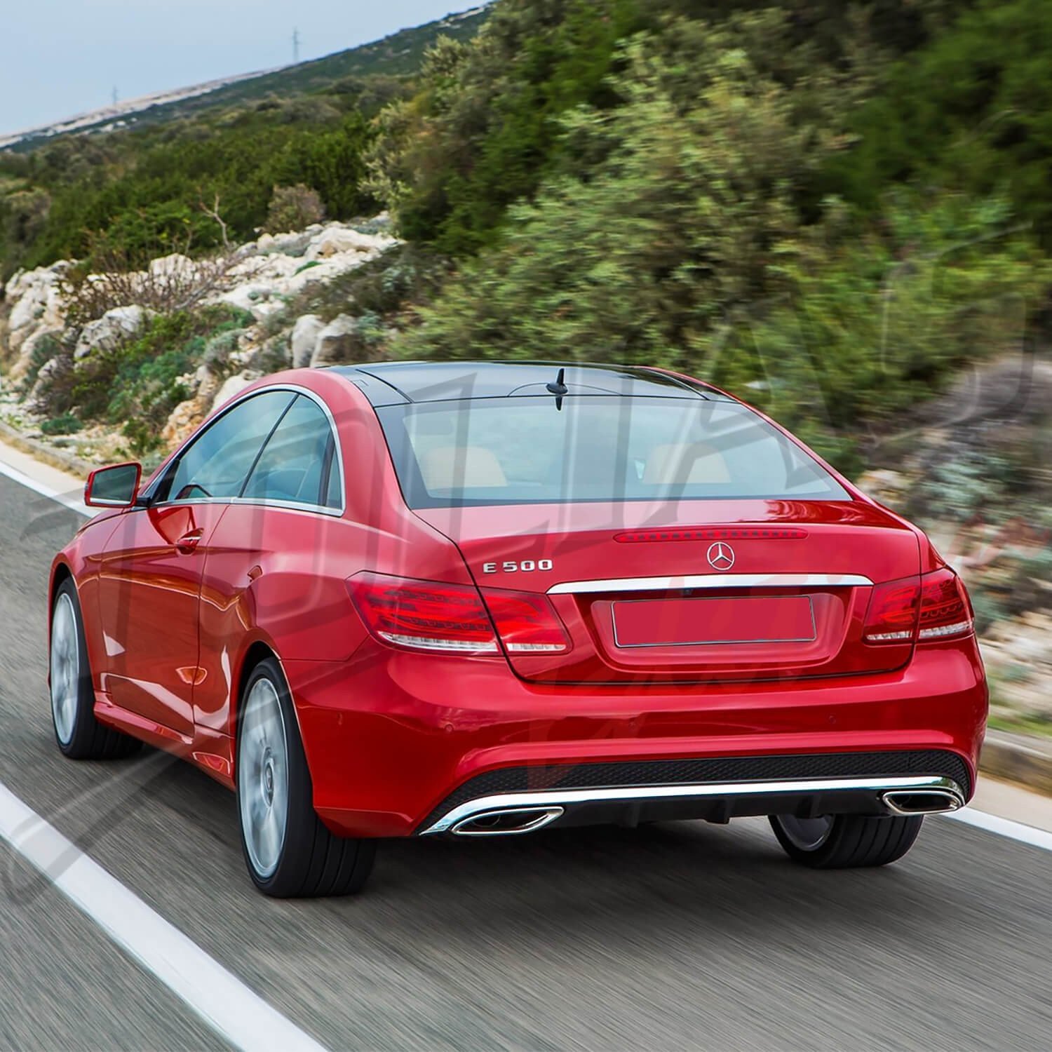 MERCEDES E CLASS C207 COUPE & A207 CONVERTIBLE 13-16 REAR BUMPER TYPE ...