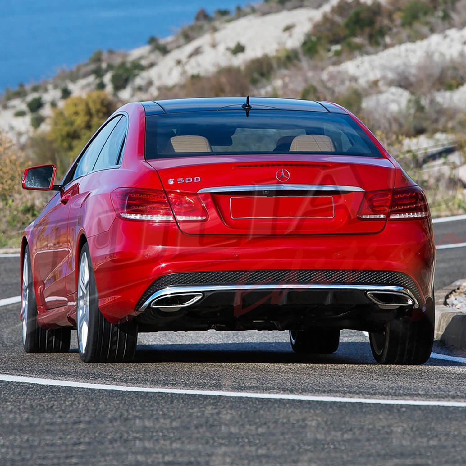 MERCEDES E CLASS C207 COUPE & A207 CONVERTIBLE 13-16 REAR BUMPER TYPE ...