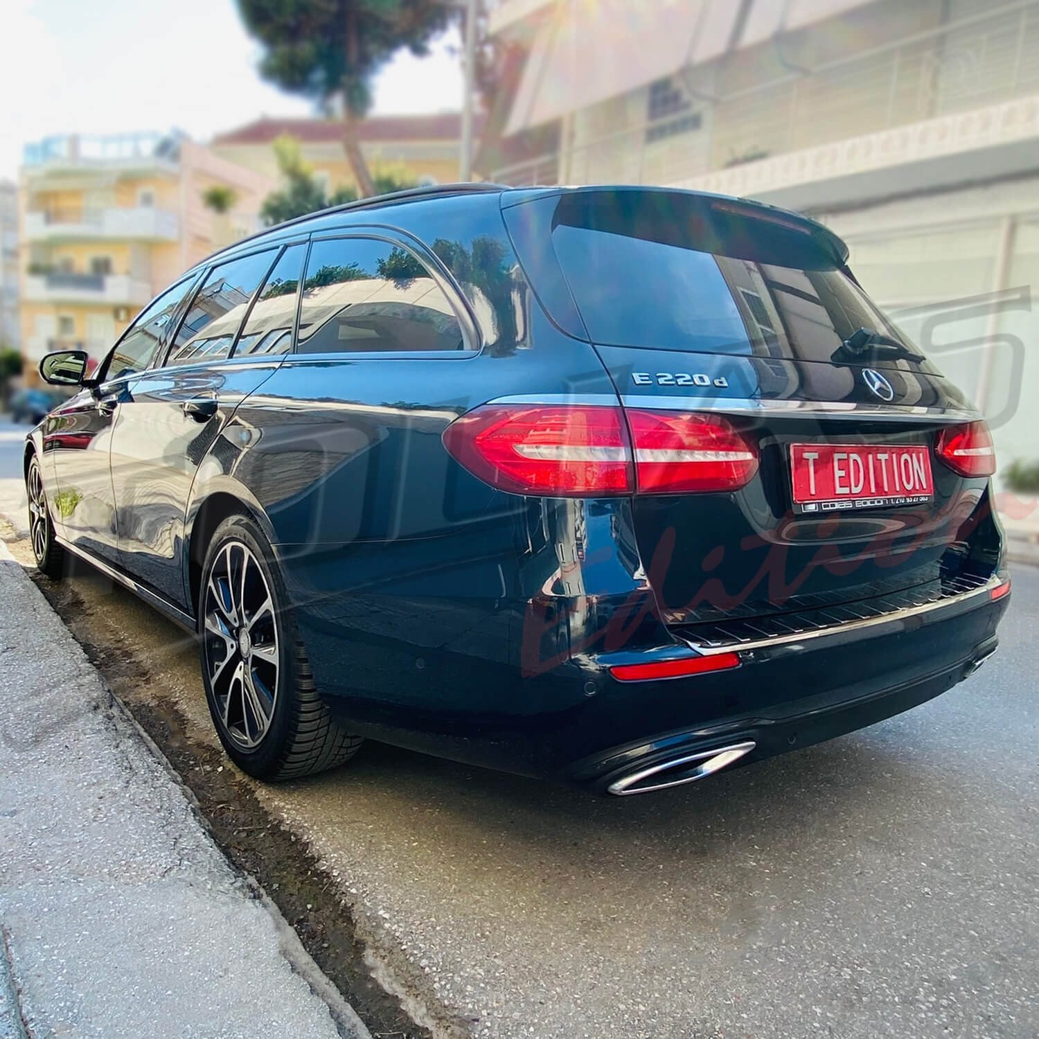 MERCEDESE CLASS S213 ESTATE16-20 REAR BUMPER PROTECTOR