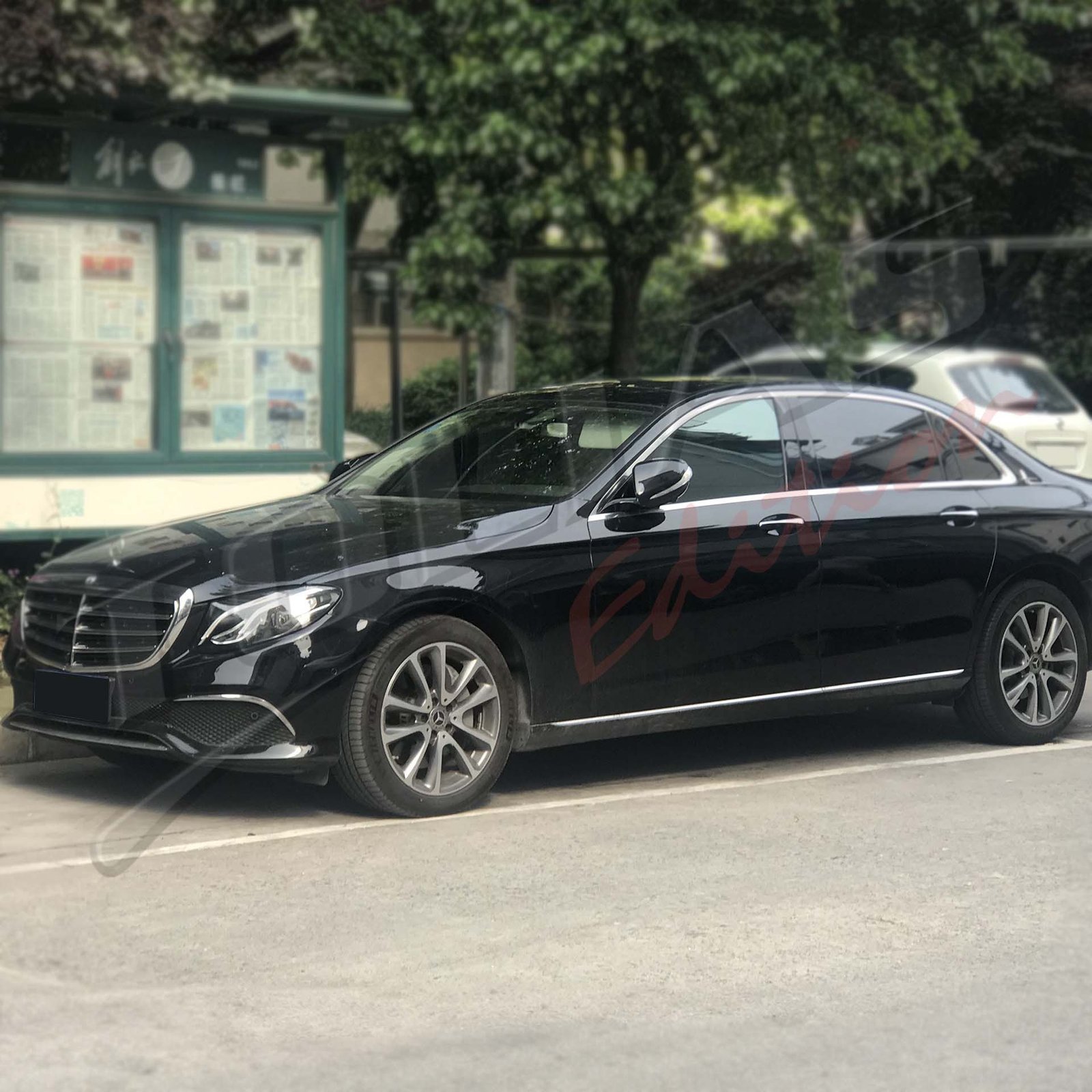 MERCEDES E CLASS V213 LONG WHEELBASE 16-20 & 20- SEDAN REAR CHROME ...