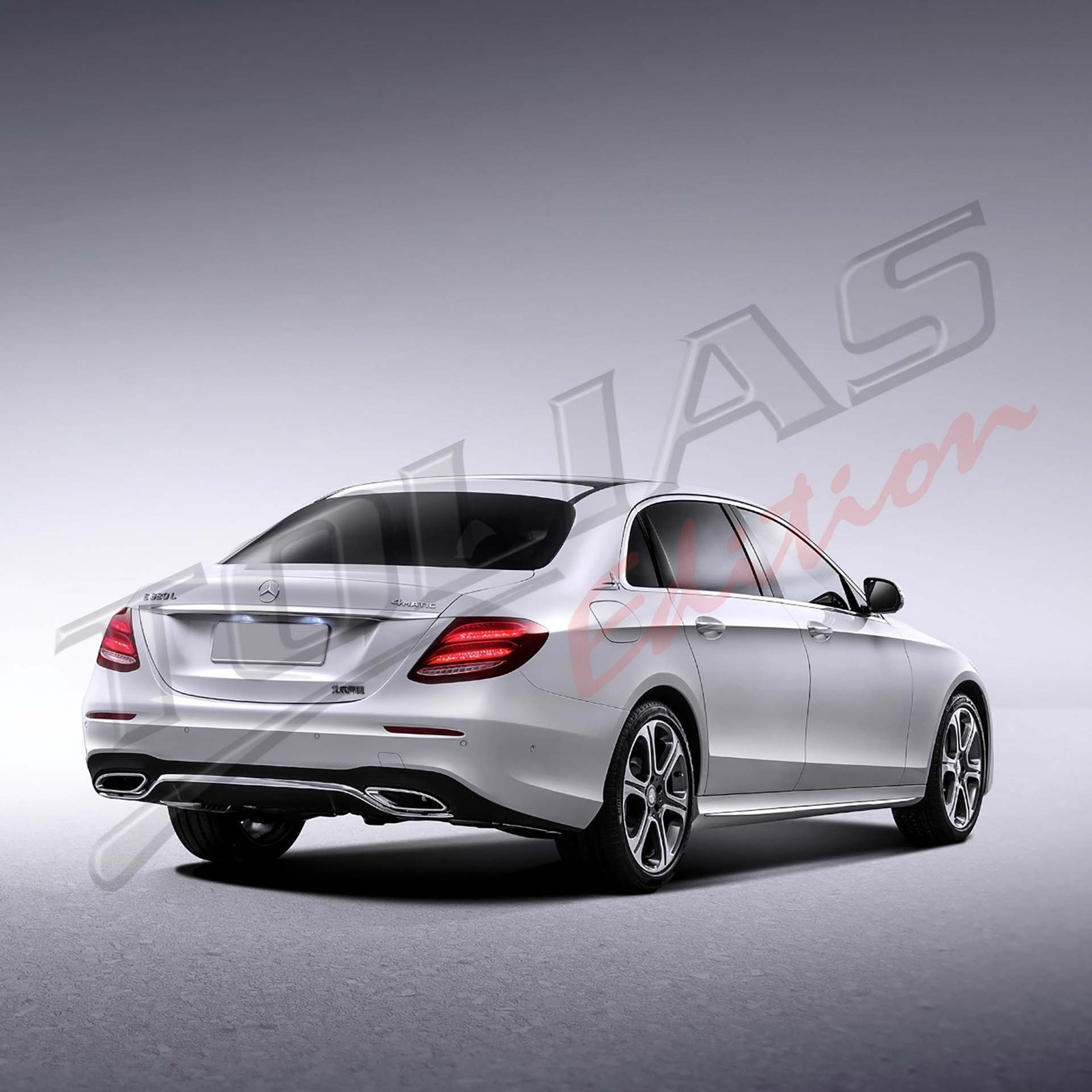 MERCEDES E CLASS V213 Long Wheelbase 16-20 & 20- SEDAN REAR CHROME SIDE ...