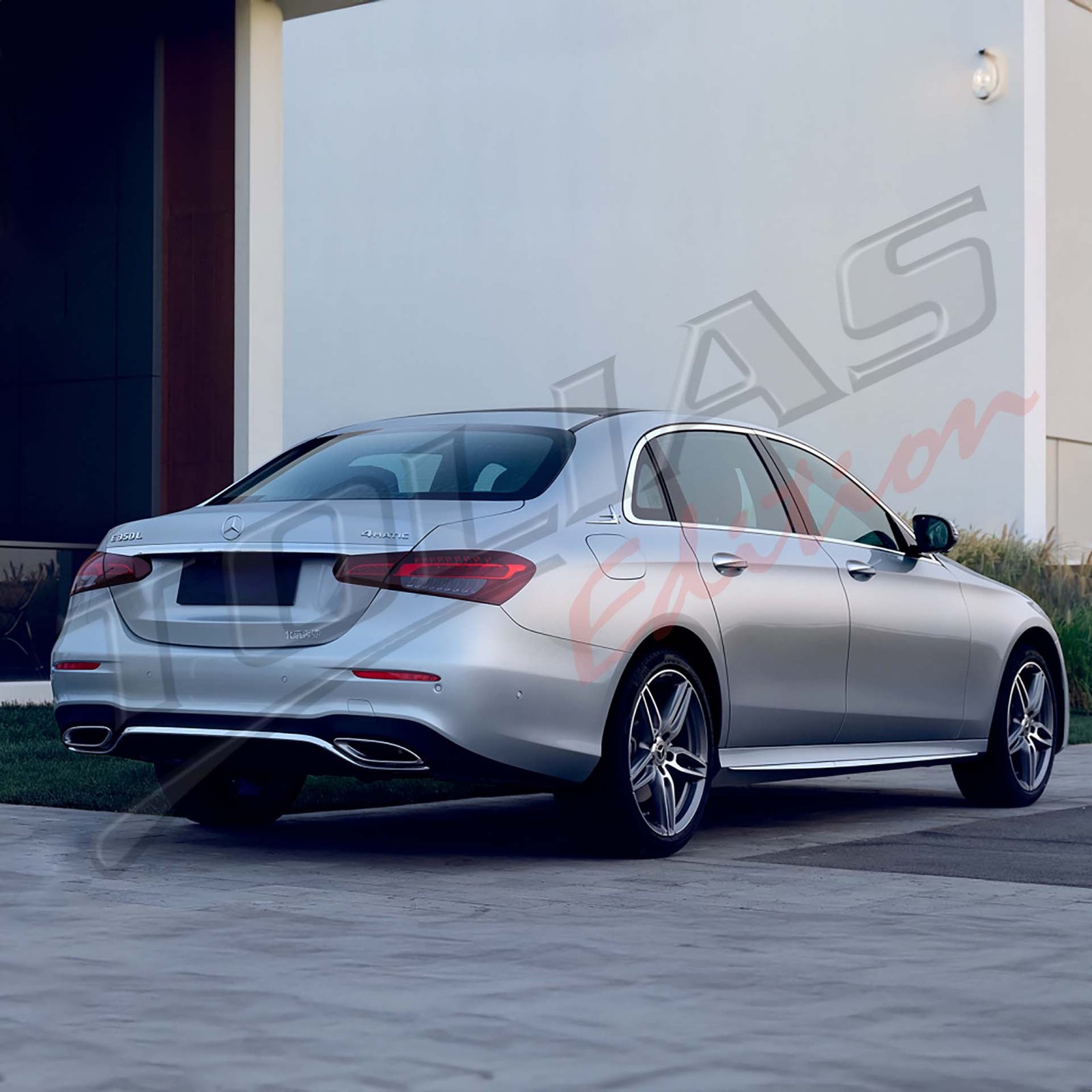 MERCEDES E CLASS V213 Long Wheelbase 16-20 & 20- SEDAN REAR CHROME SIDE ...