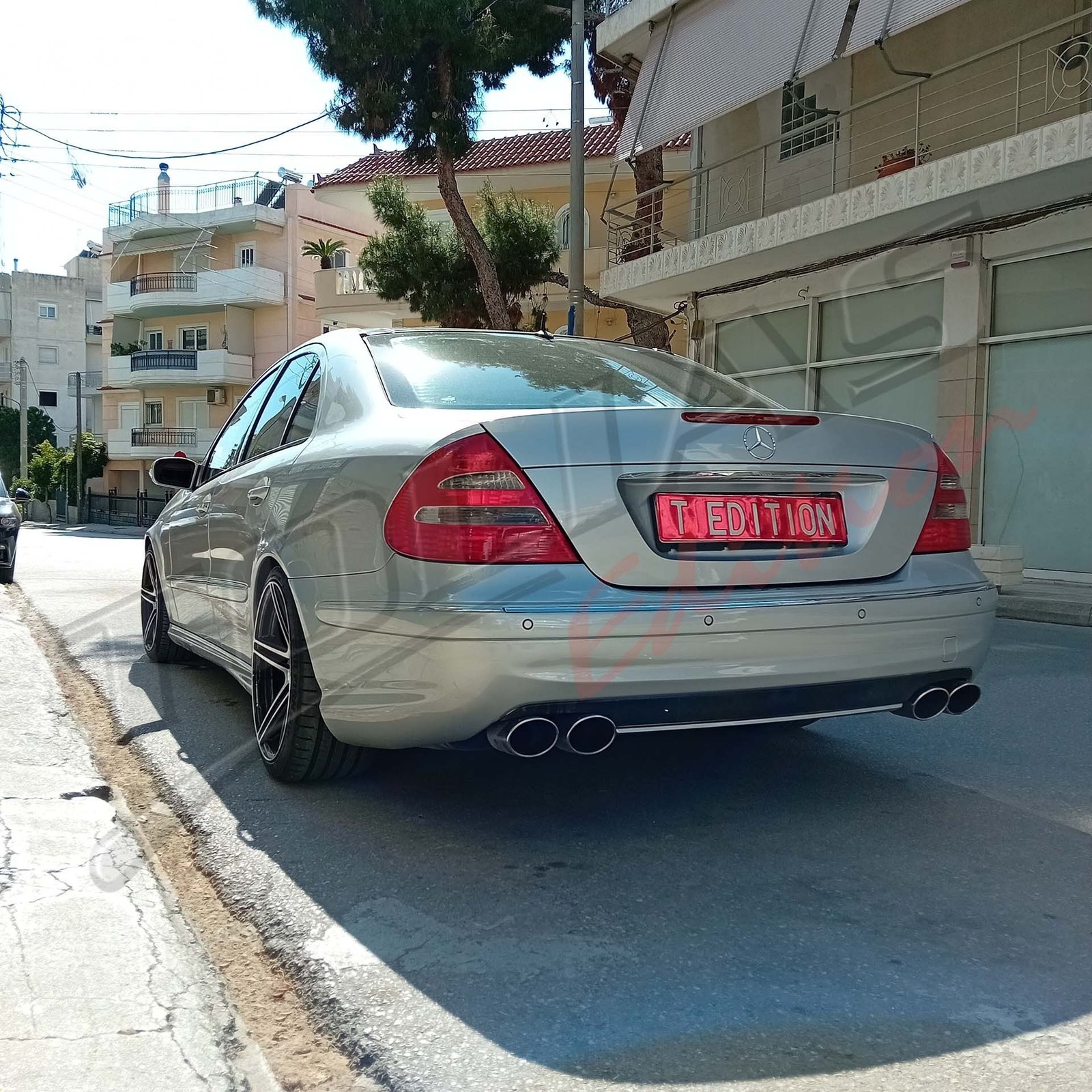 MERCEDES W211/ W204/ W221 EXHAUST TIPS TYPE 63 AMG OVAL