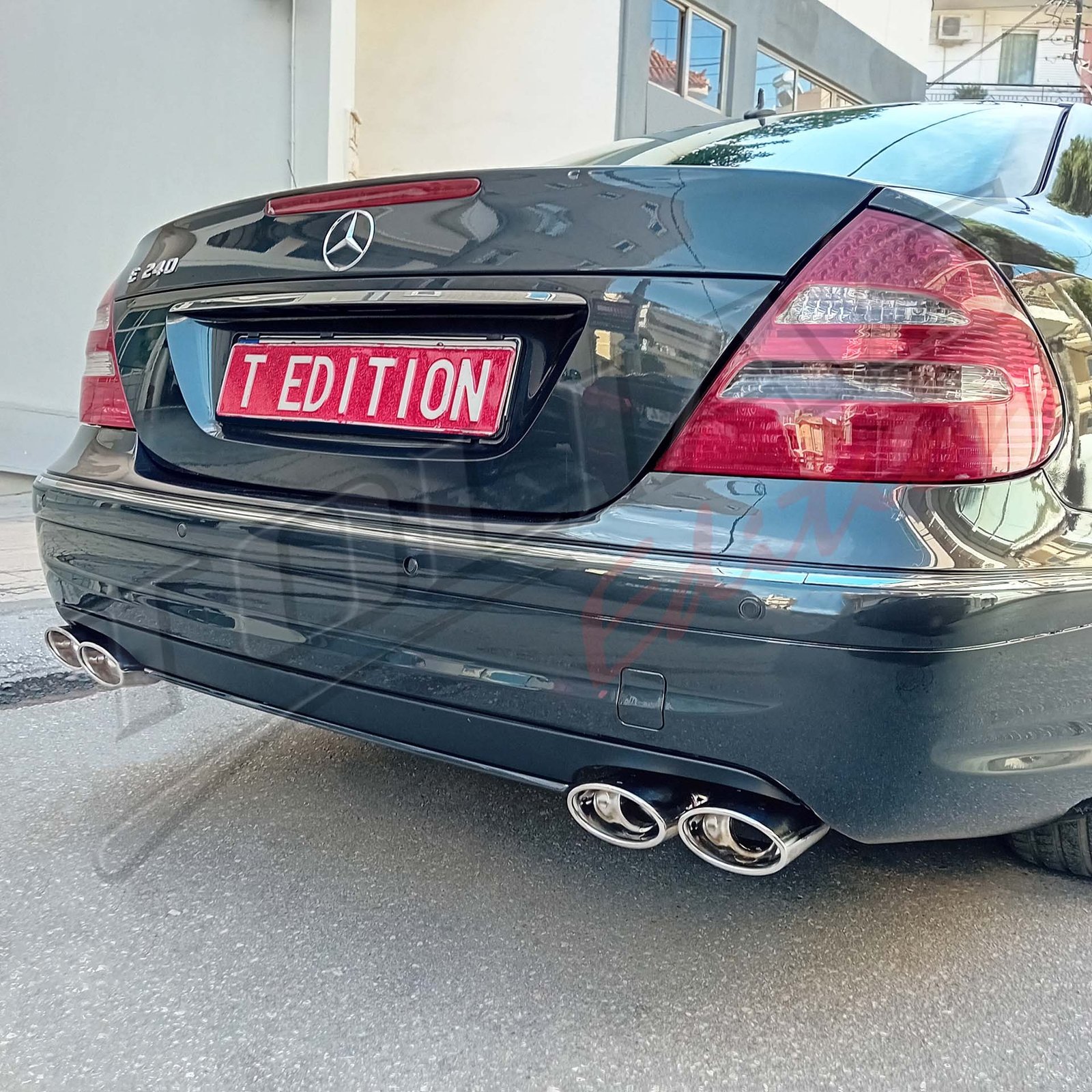 MERCEDES W211/ W204/ W221 EXHAUST TIPS TYPE 63 AMG OVAL