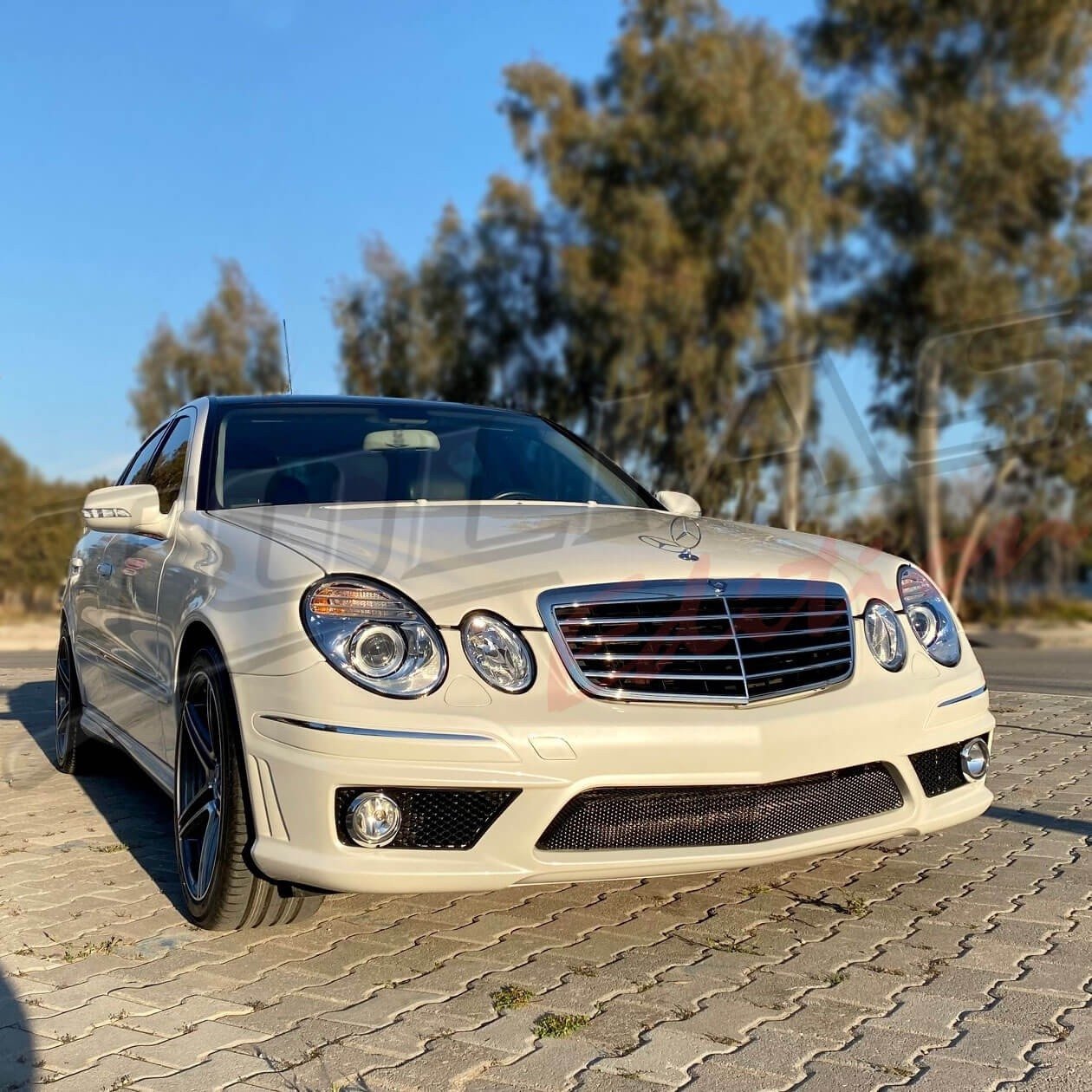 MERCEDES E CLASS W211 03-06 & 06-09 FOG LIGHTS TYPE E63 AMG