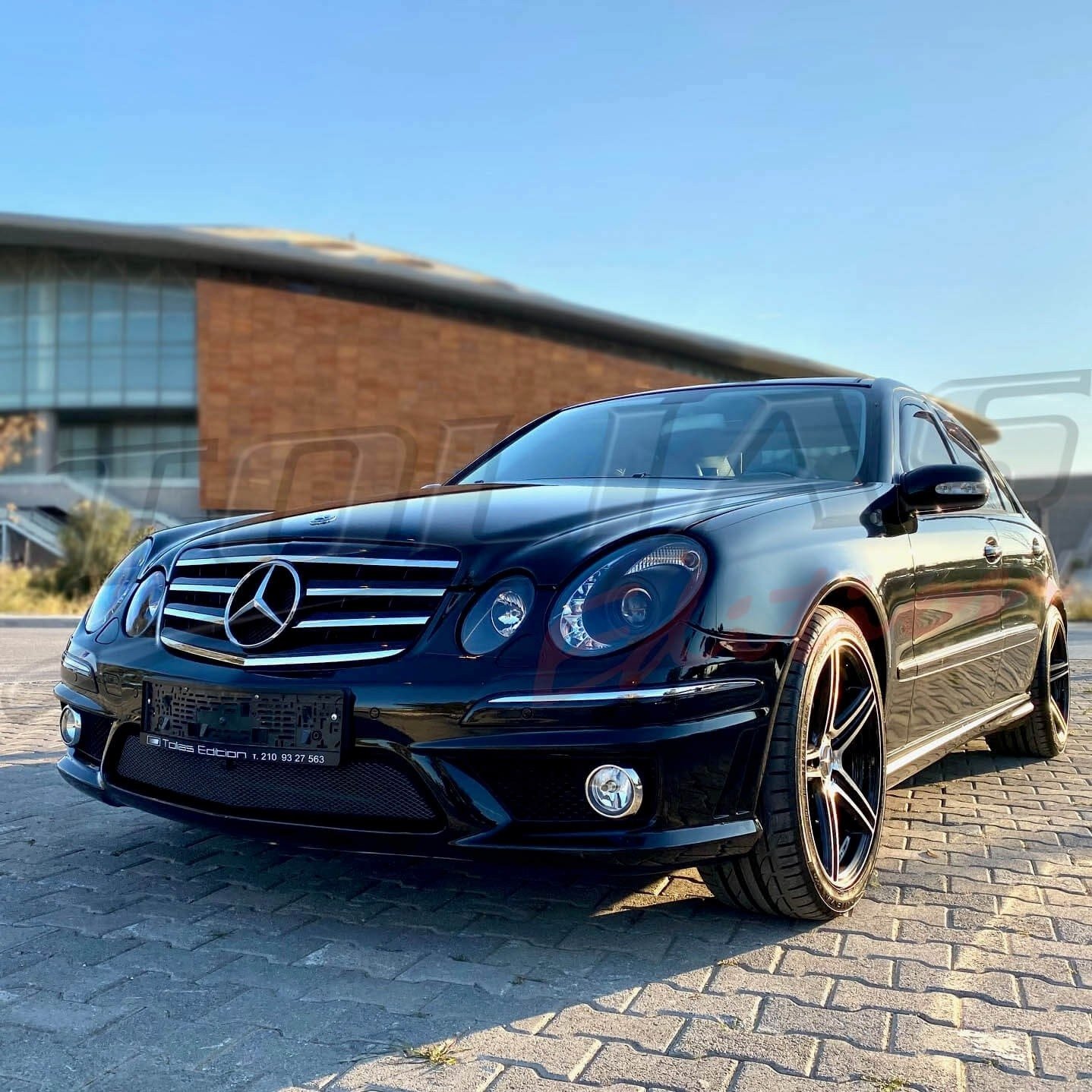 MERCEDES E CLASS W211 03-06 & 06-09 FOG LIGHTS TYPE E63 AMG