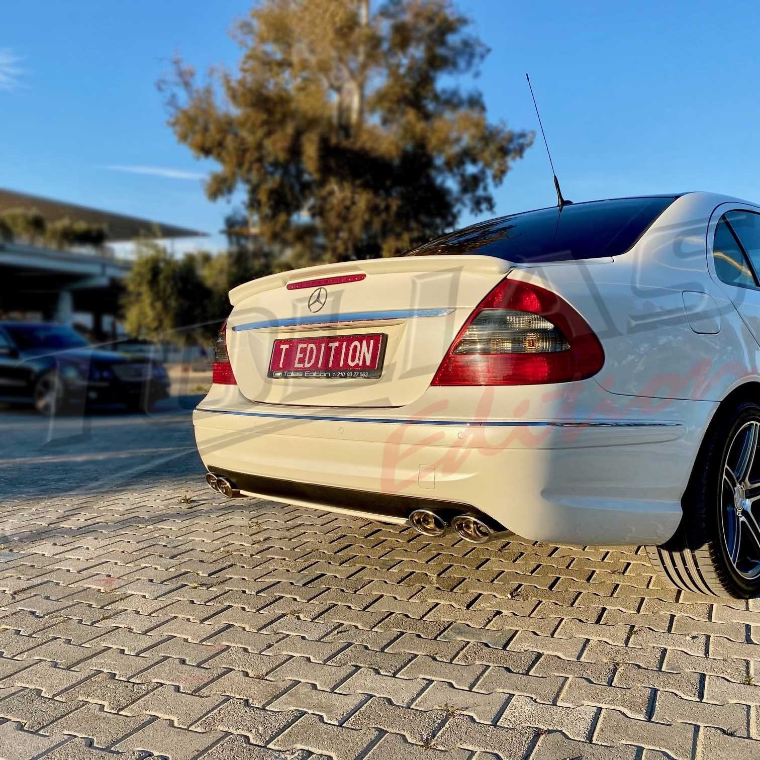 MERCEDES E CLASS W211 03-06 & 06-09 REAR BUMPER TYPE E63 AMG